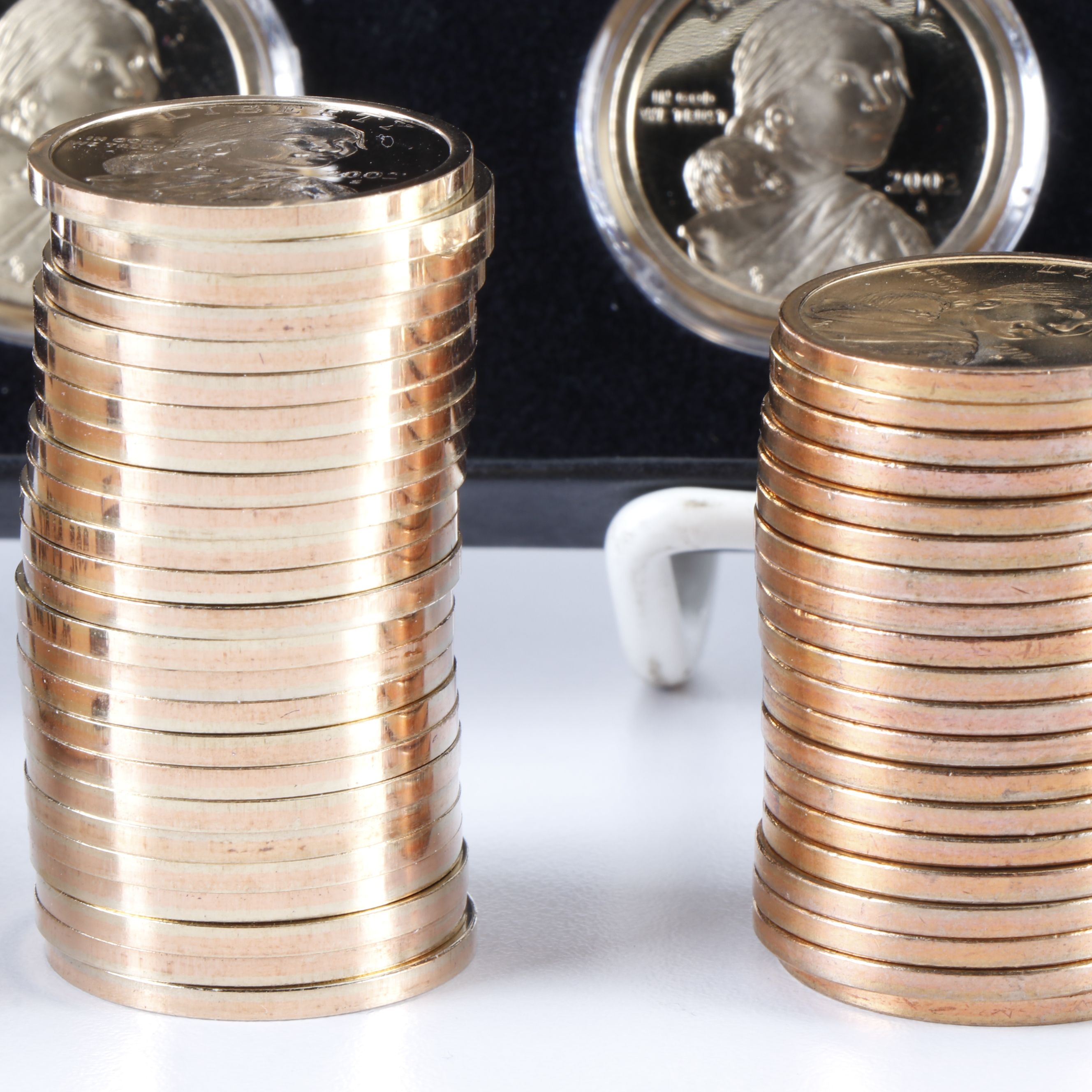 Large Group of 208 Uncirculated and Proof Sacagawea Dollars | EBTH