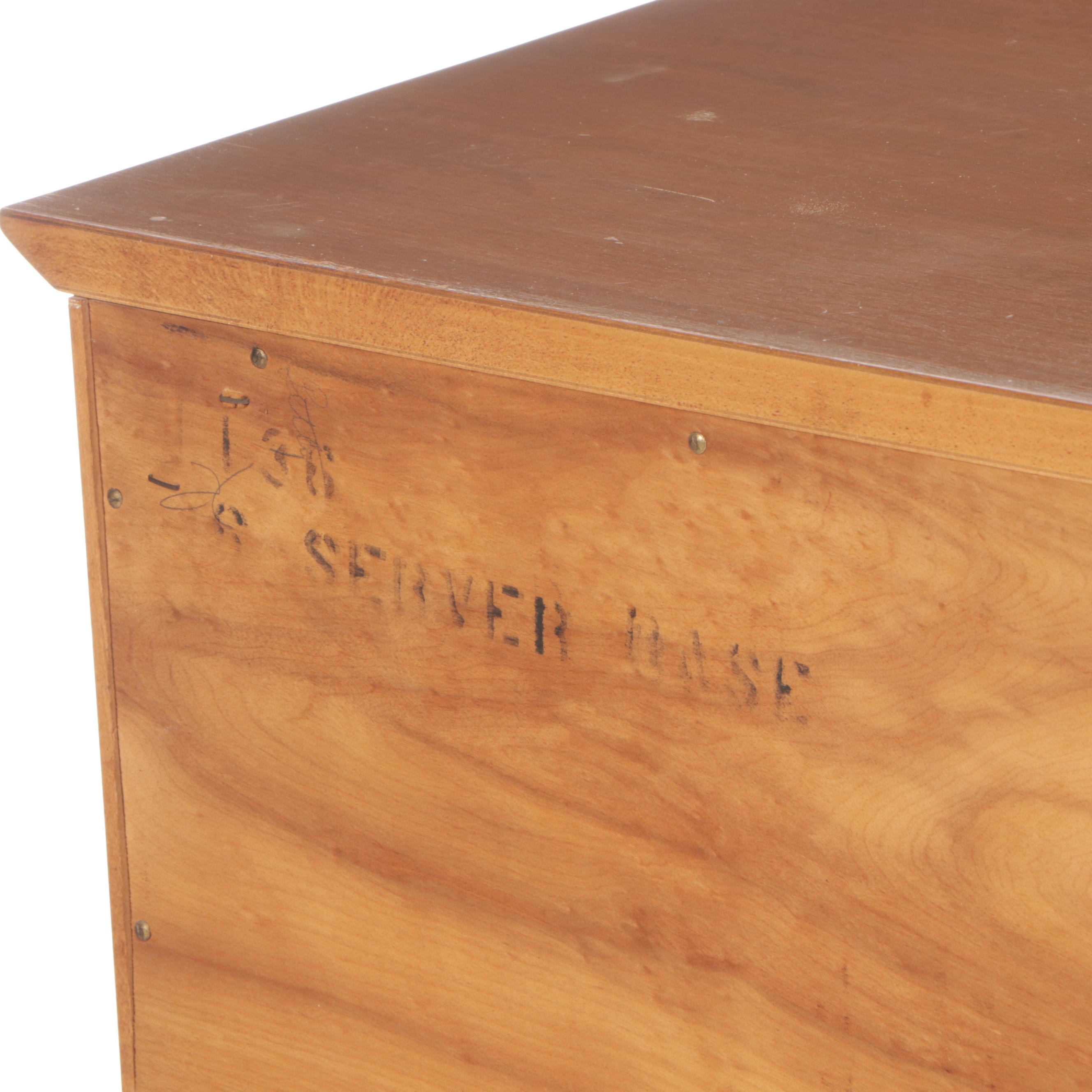 Birchcraft by Baumritter Mid Century Modern Birch Server | EBTH