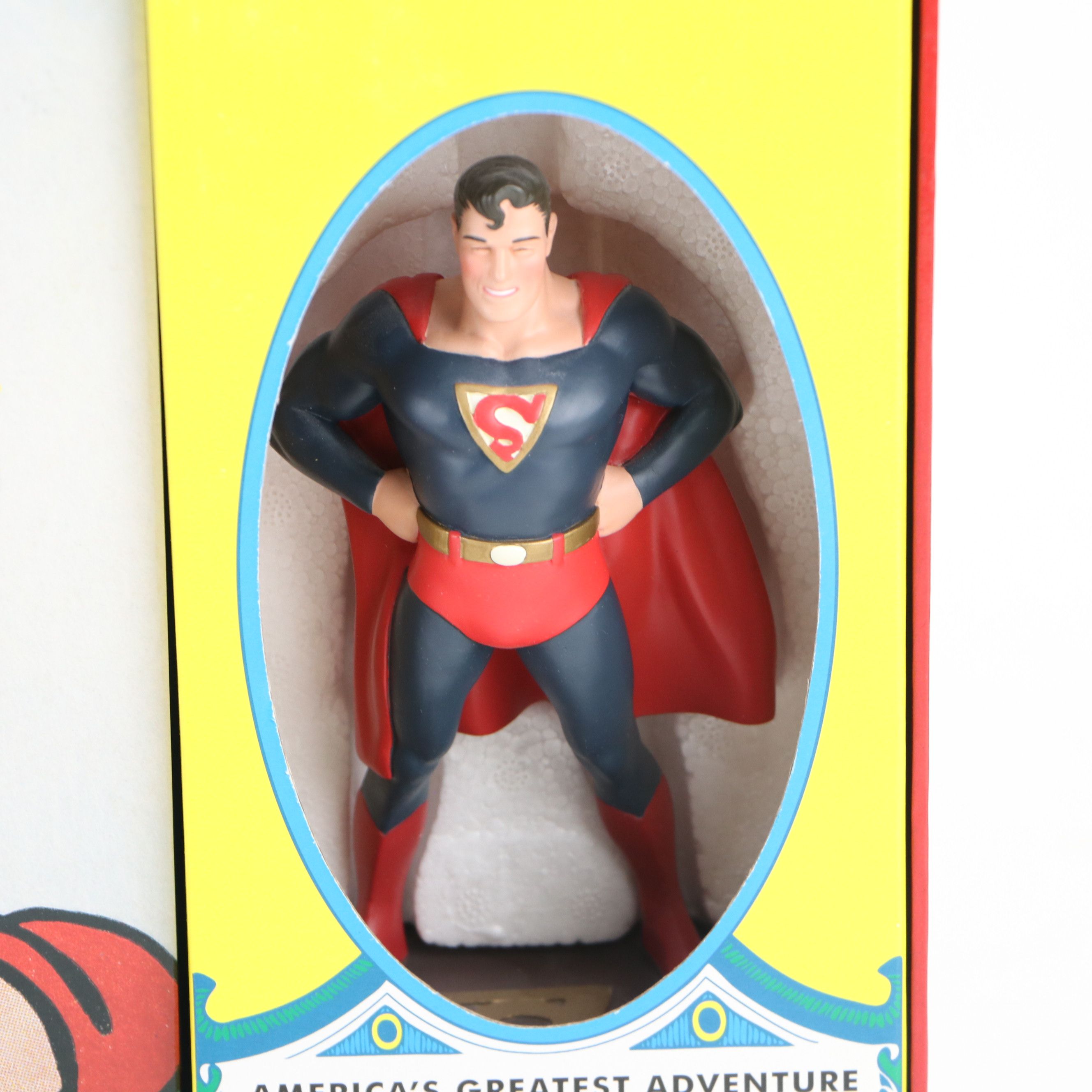 Superman Masterpiece Edition Containing Comic Book, Figure and More | EBTH