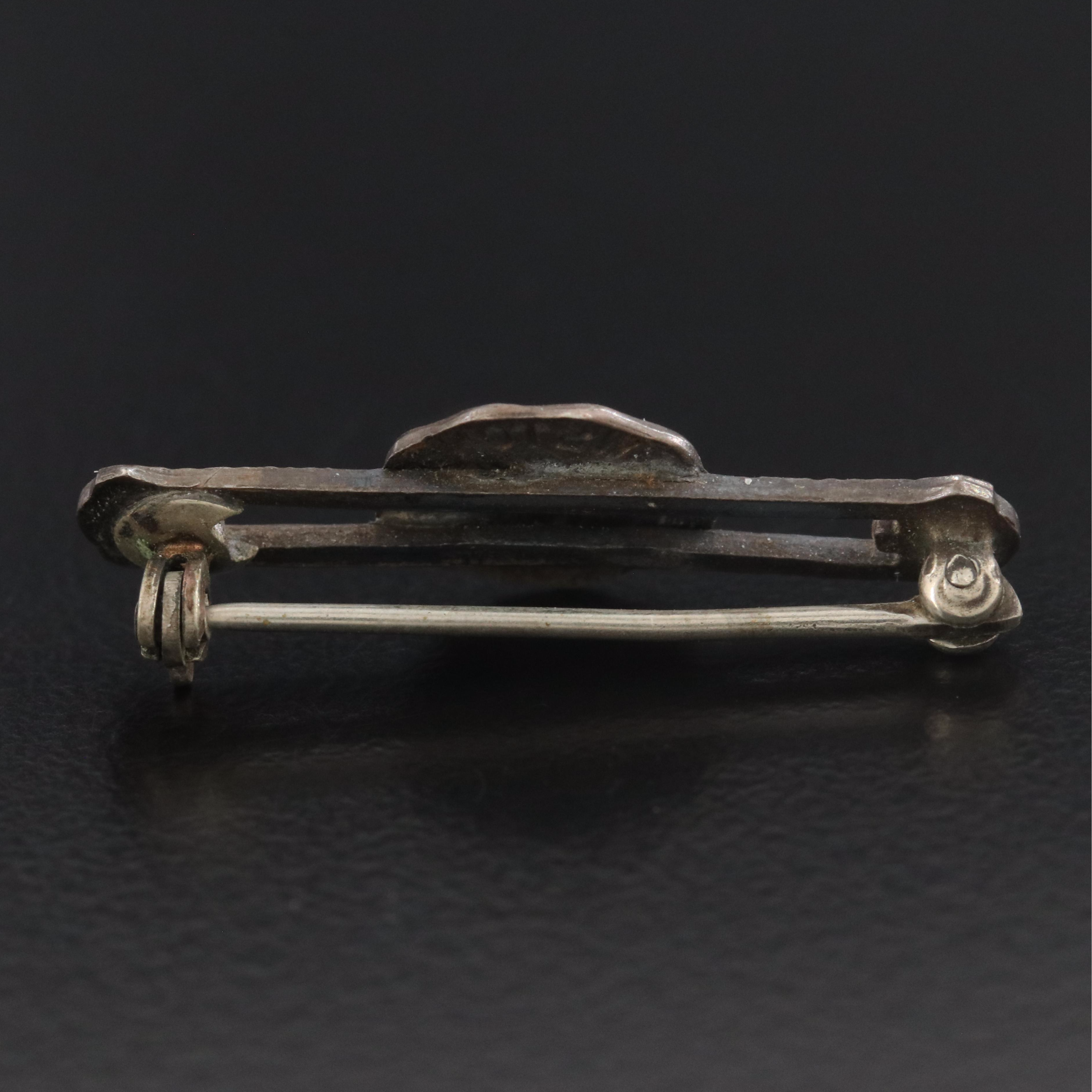 Vintage Sterling Yellowstone Park Souvenir Pin | EBTH