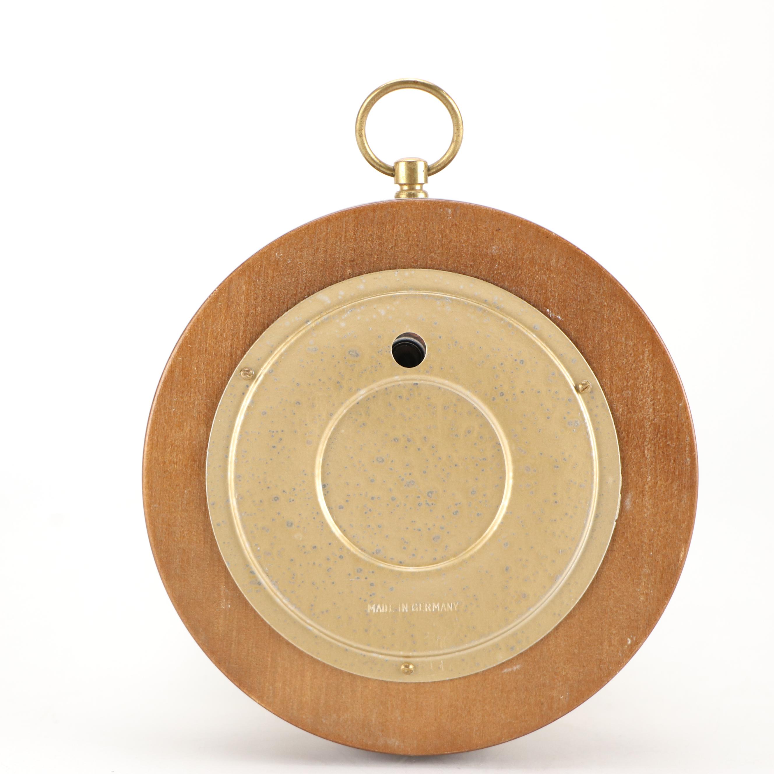 German Stellar Wood Wall Barometer | EBTH