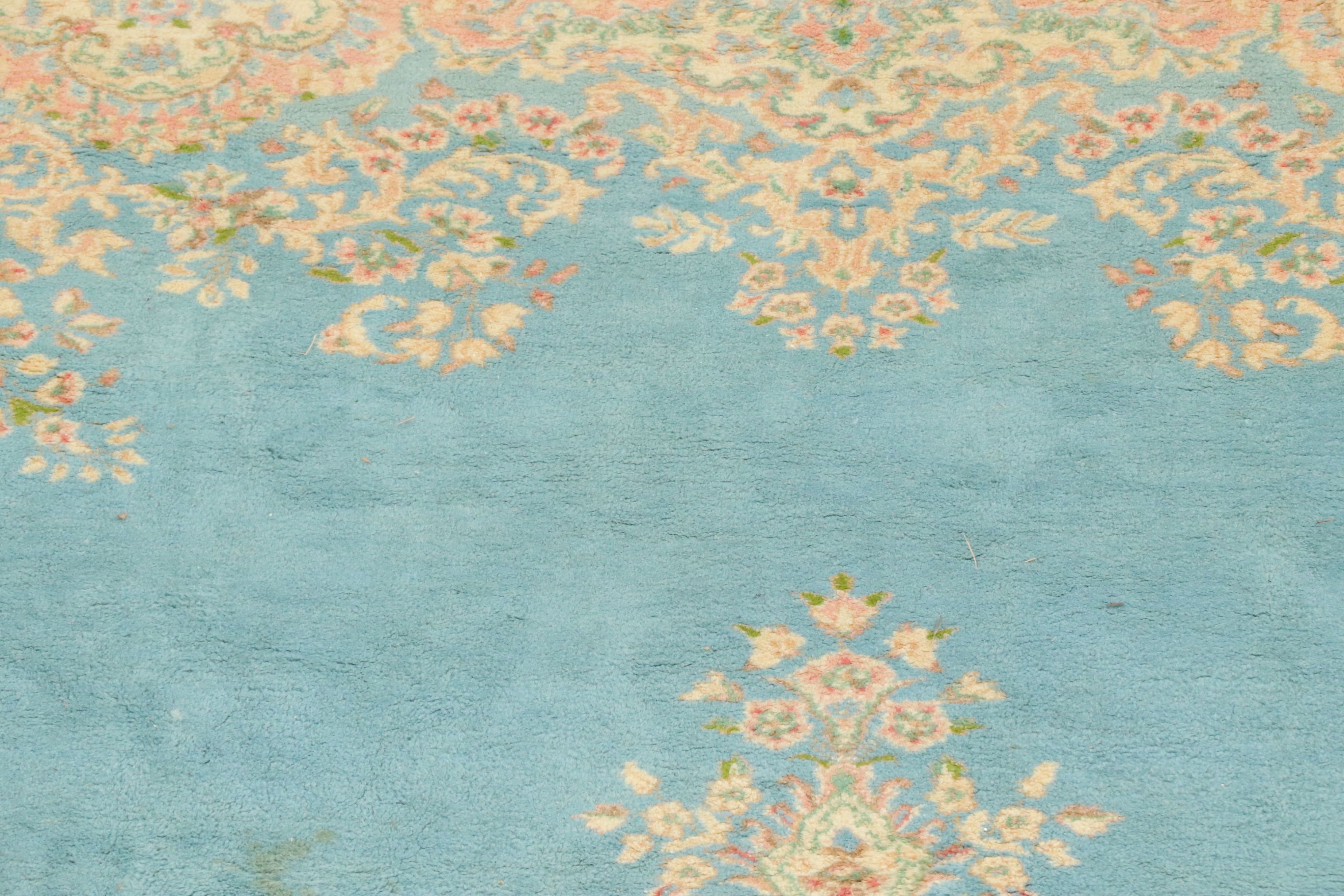 9'6 x 13'11 Hand-Knotted Persian Kerman Room-Sized Rug | EBTH