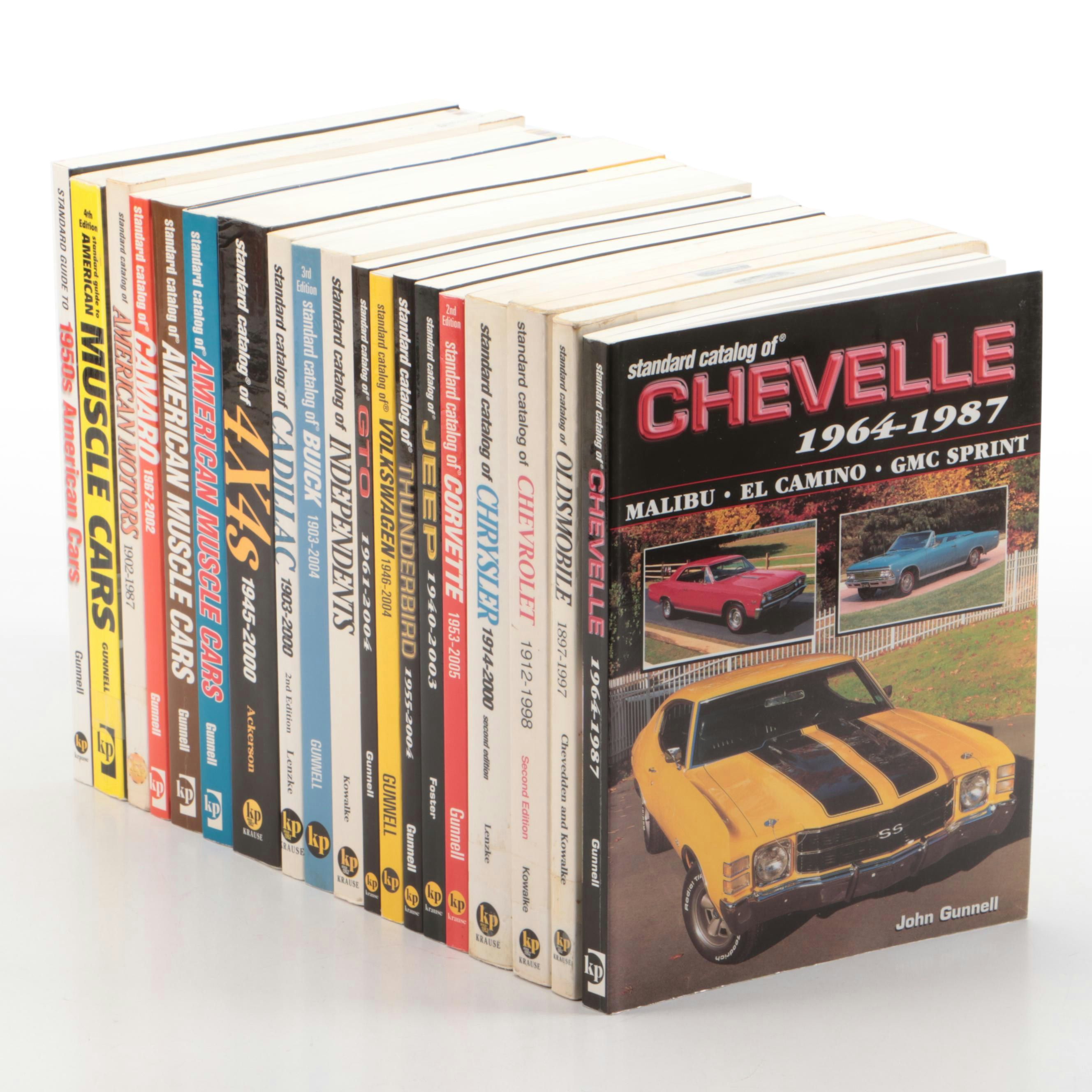 "Buick" by John Gunnell and More Standard Catalog Car Books | EBTH