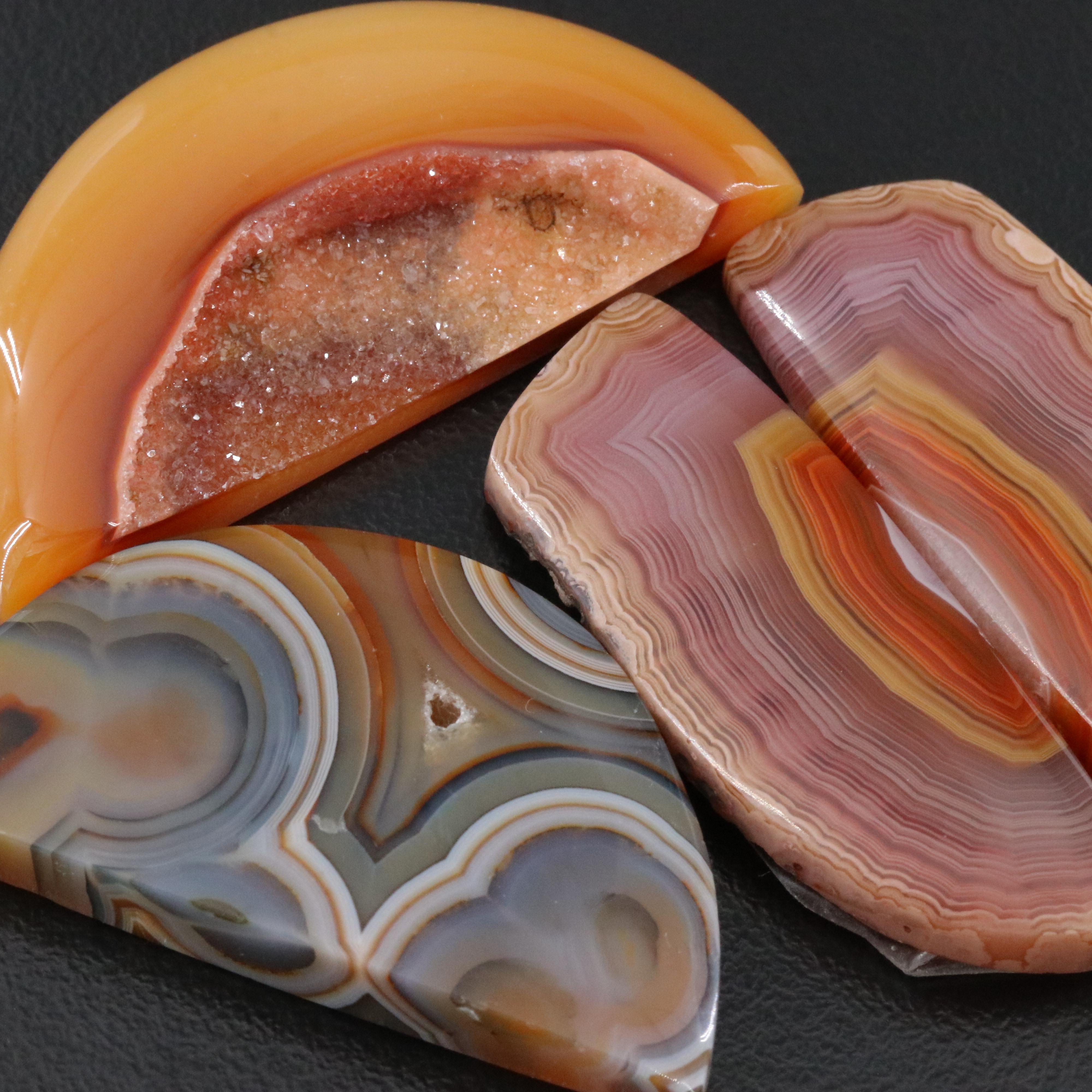 Loose Agates Featuring Matched Pairs | EBTH