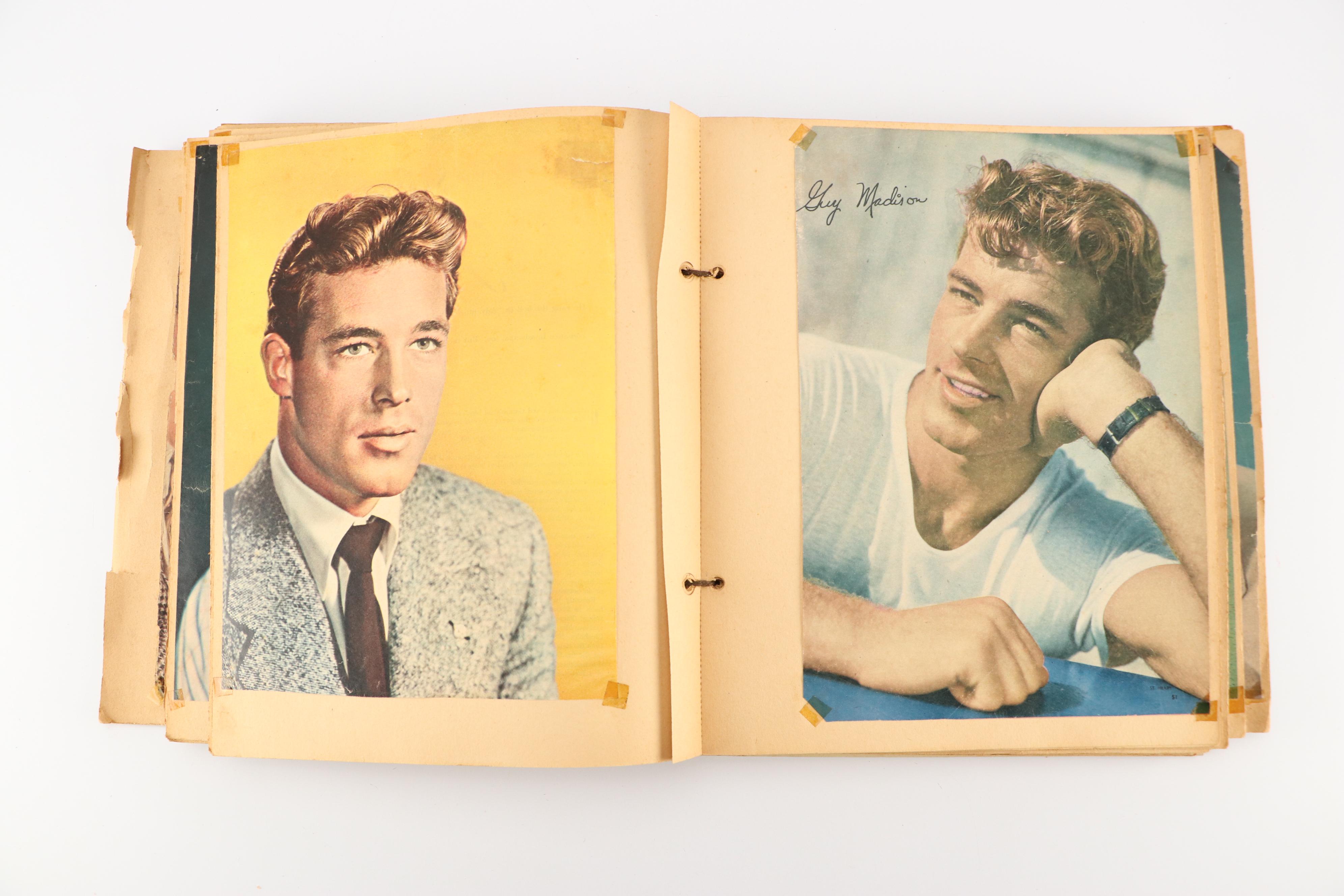Scrapbook of Movie Stars Including Gen Autry, Don Ameche and More | EBTH