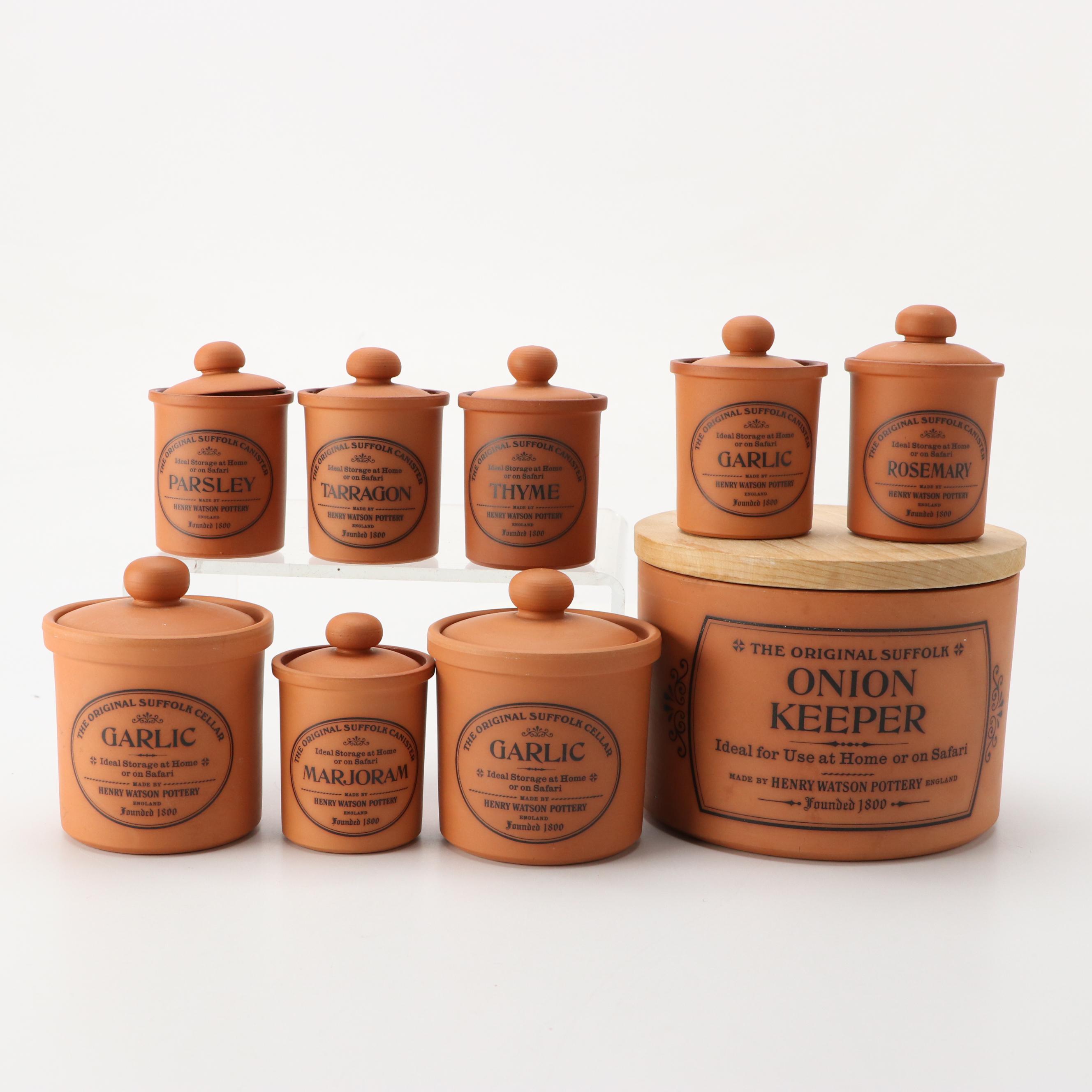 Henry Watson Pottery The Original Suffolk Onion, Garlic and Herb ...