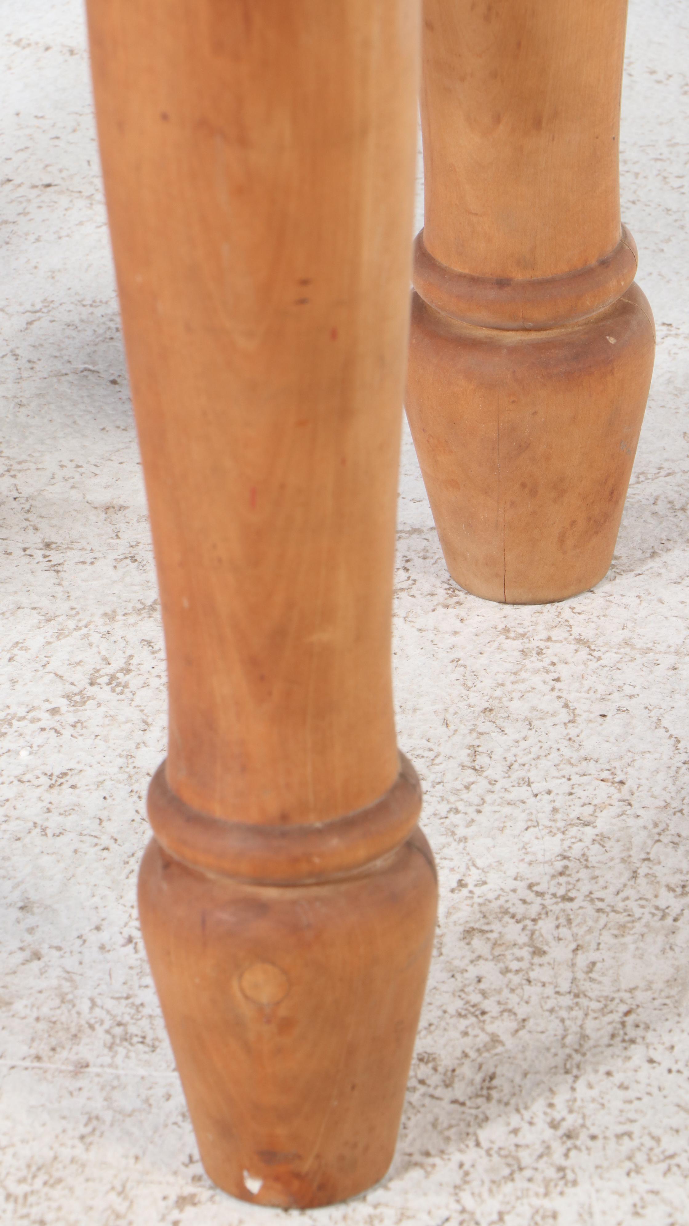 Staved Wood Butcher's Block Kitchen Island | EBTH