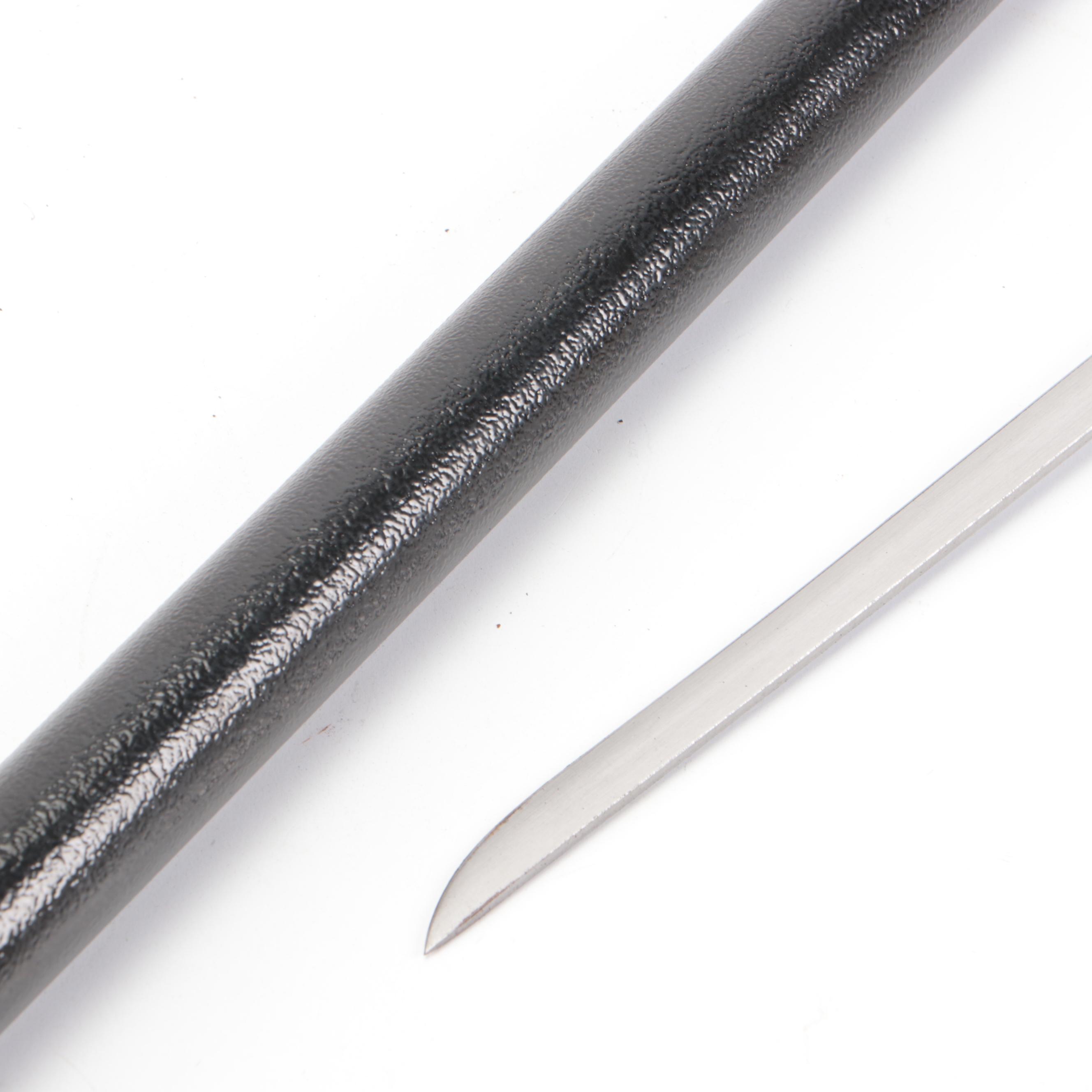 Embossed Handled Sword Cane | EBTH