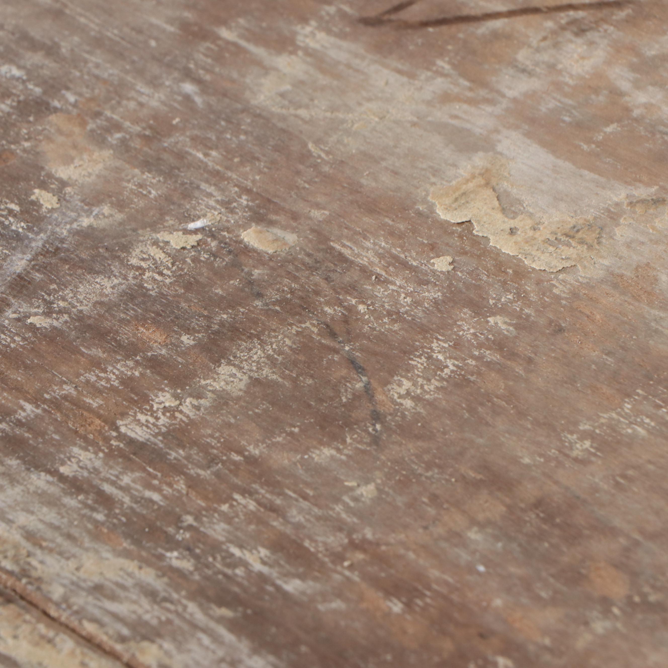 American Primitive Painted Pine Dining Table | EBTH