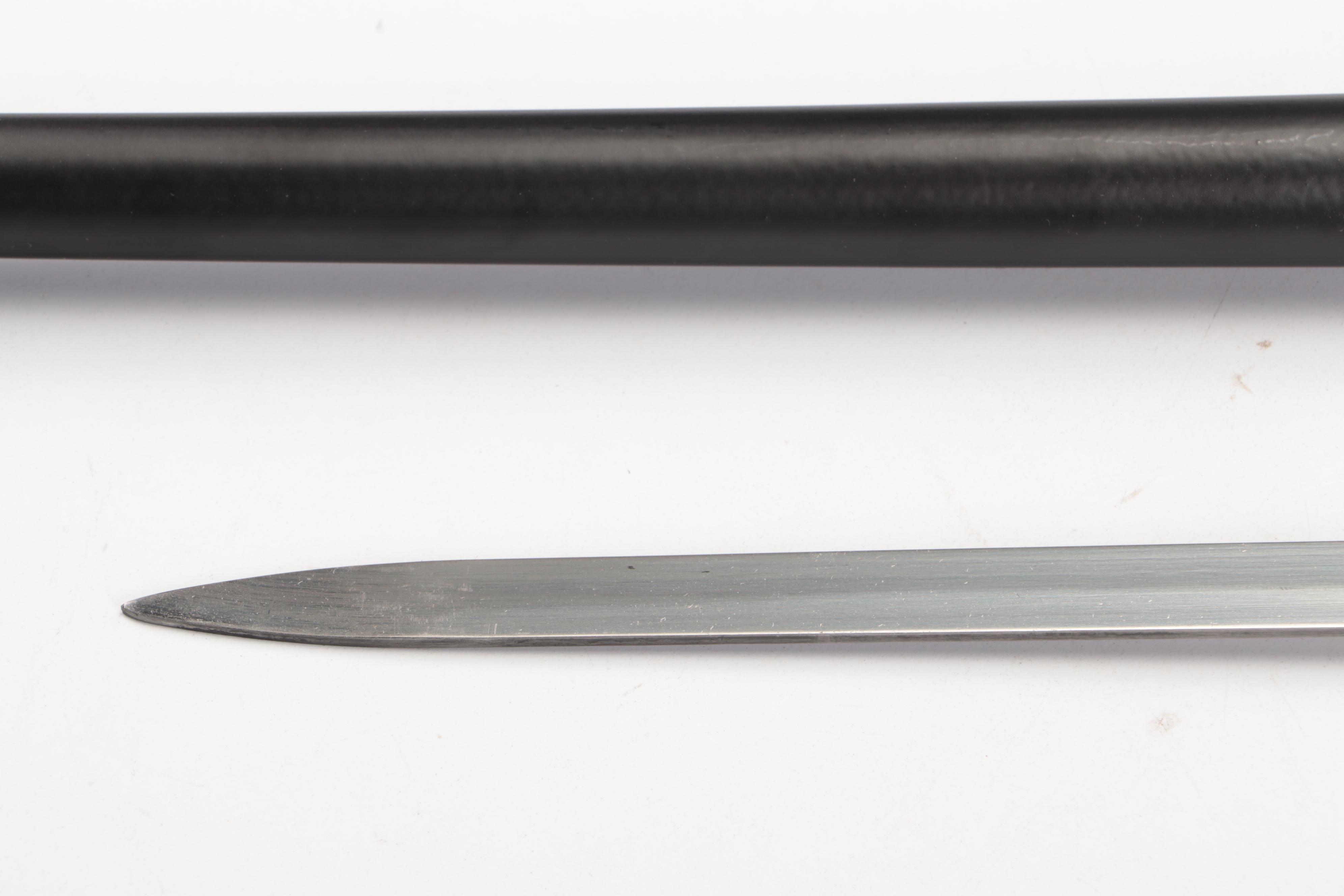 Embossed Acanthus Leaf Handle Sword Cane | EBTH