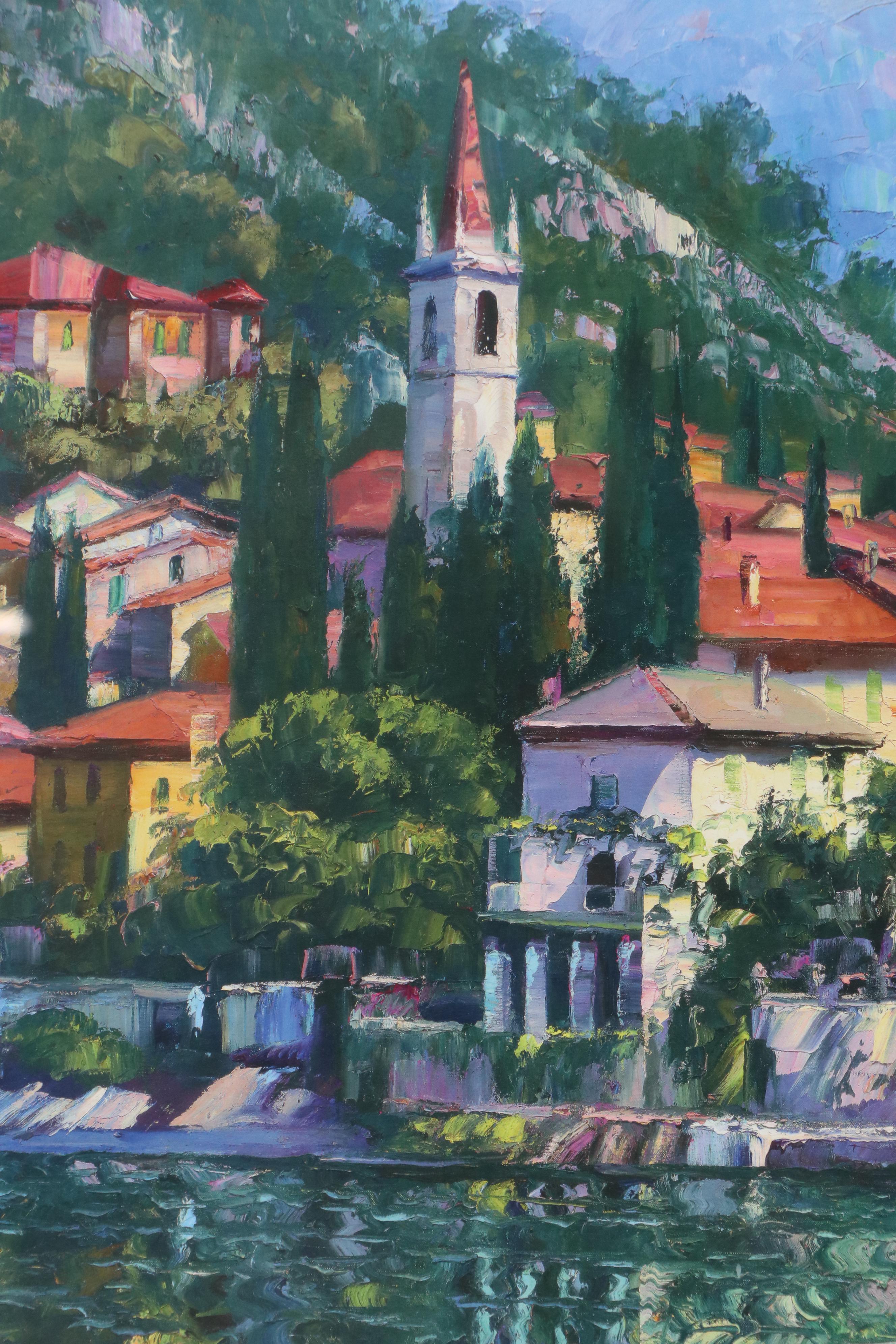 Offset Lithograph After Howard Behrens "Reflections of Lake Como," 2005 ...