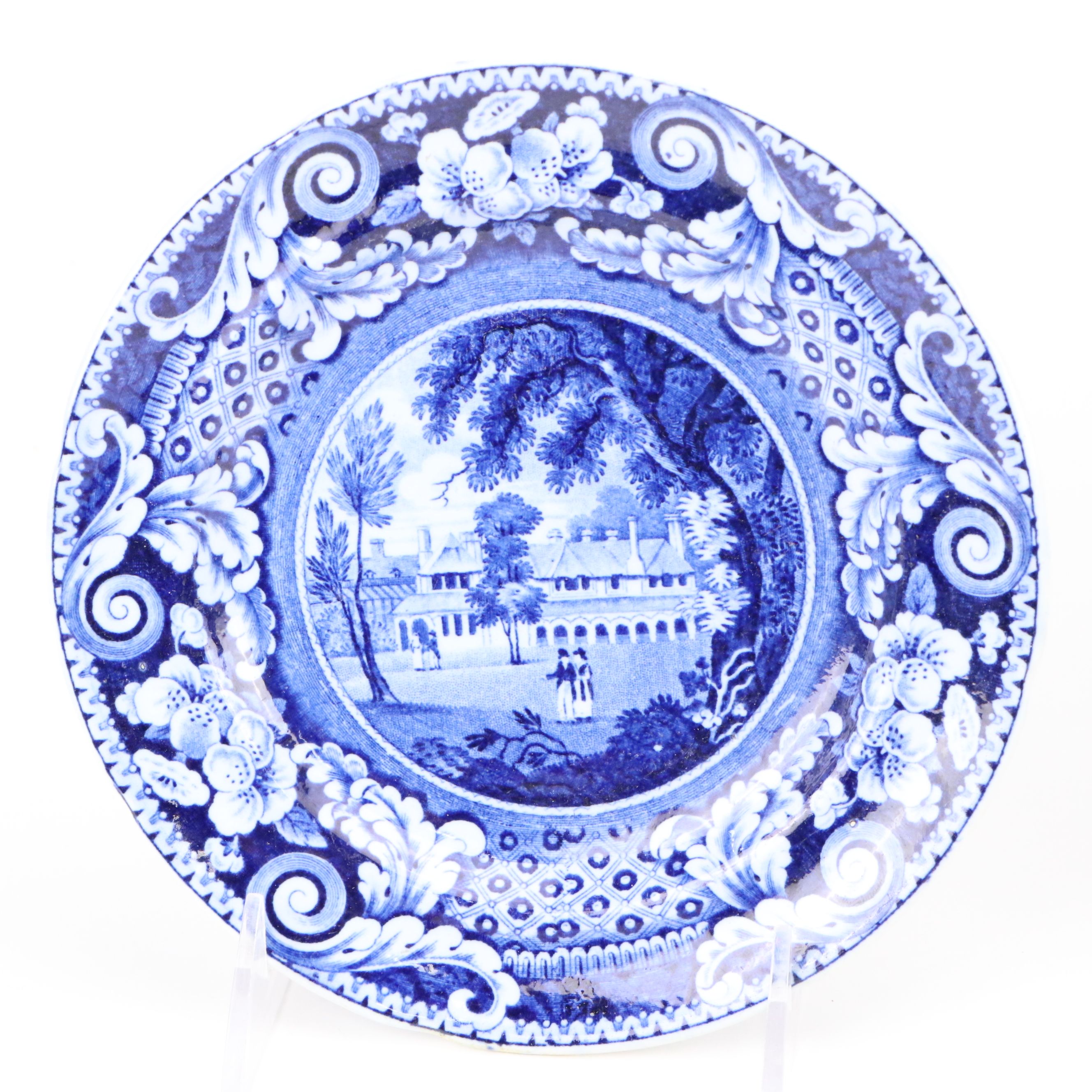 Blue and White Transferware Pottery Plates and Bowls | EBTH