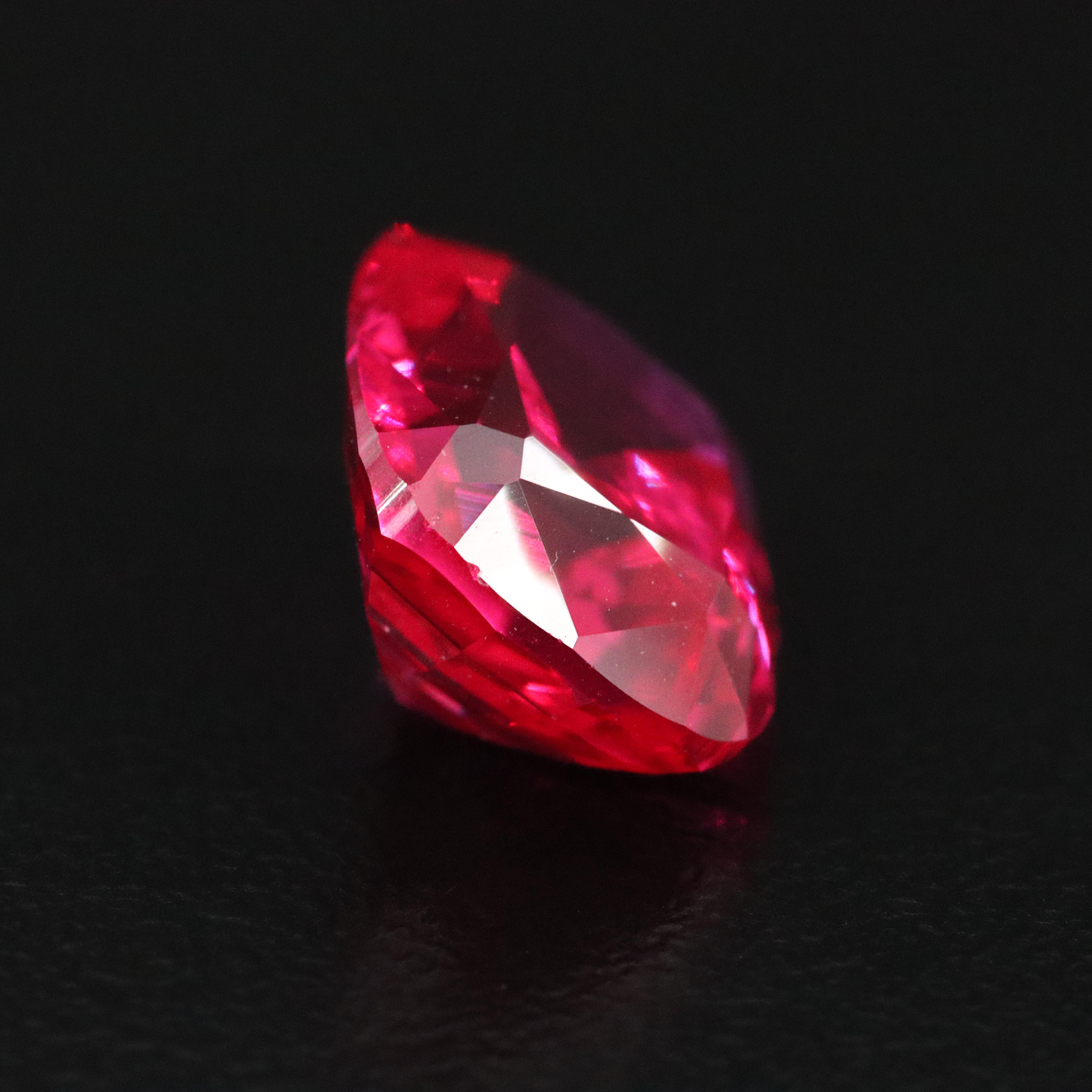 Loose 7.54 CT Lab Grown Ruby | EBTH