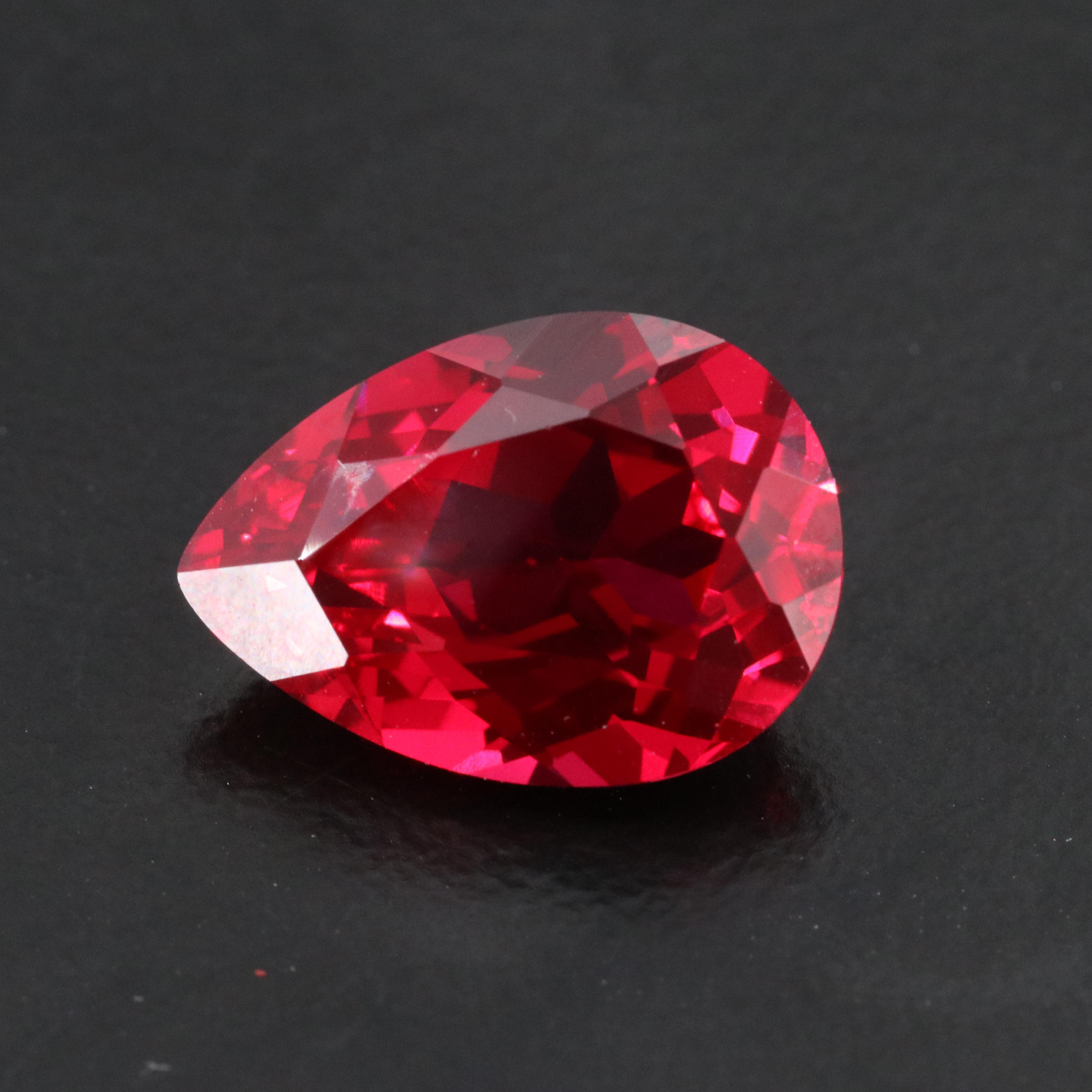 Loose 7.03 CT Lab Grown Ruby | EBTH
