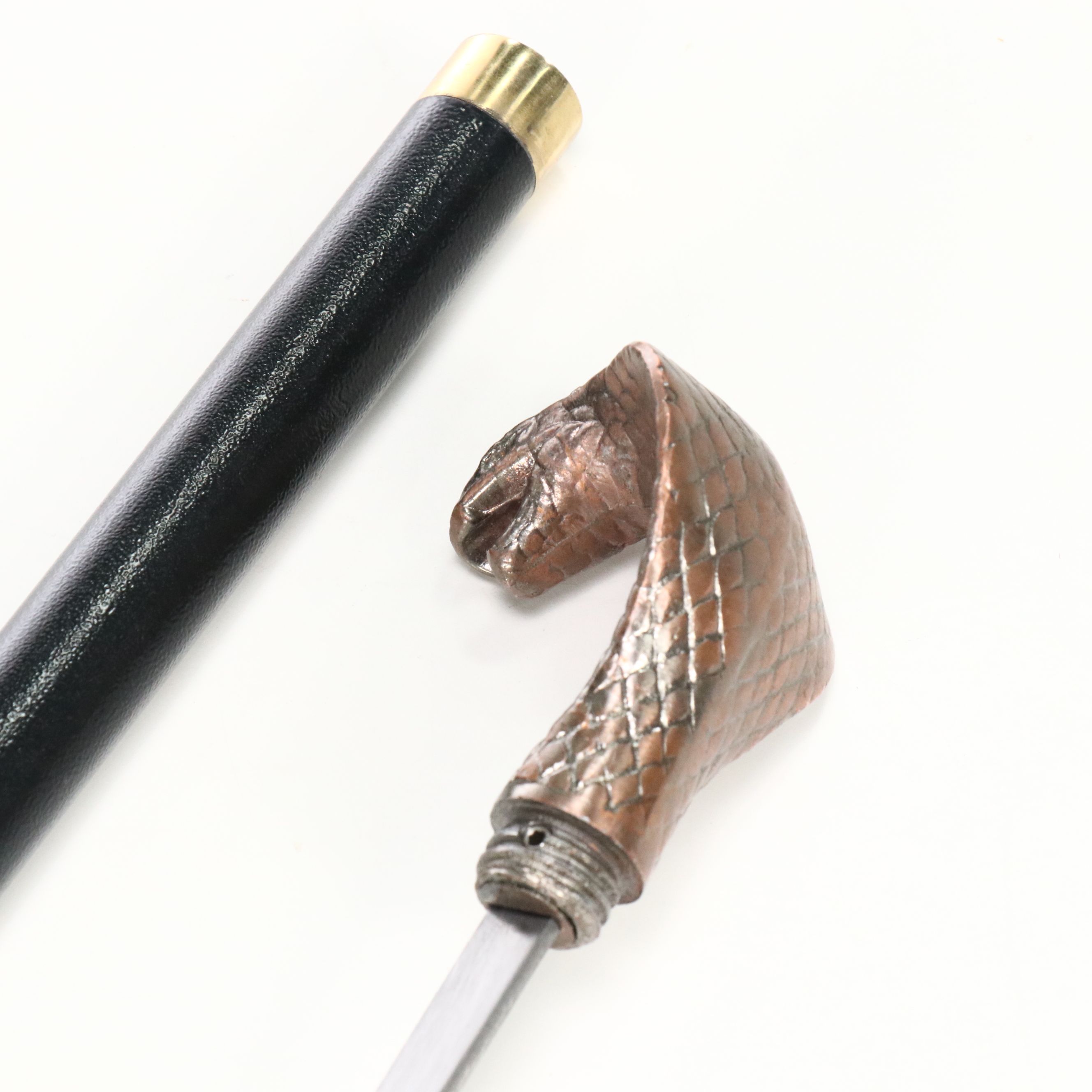 Cobra Head Handled Sword Cane | EBTH