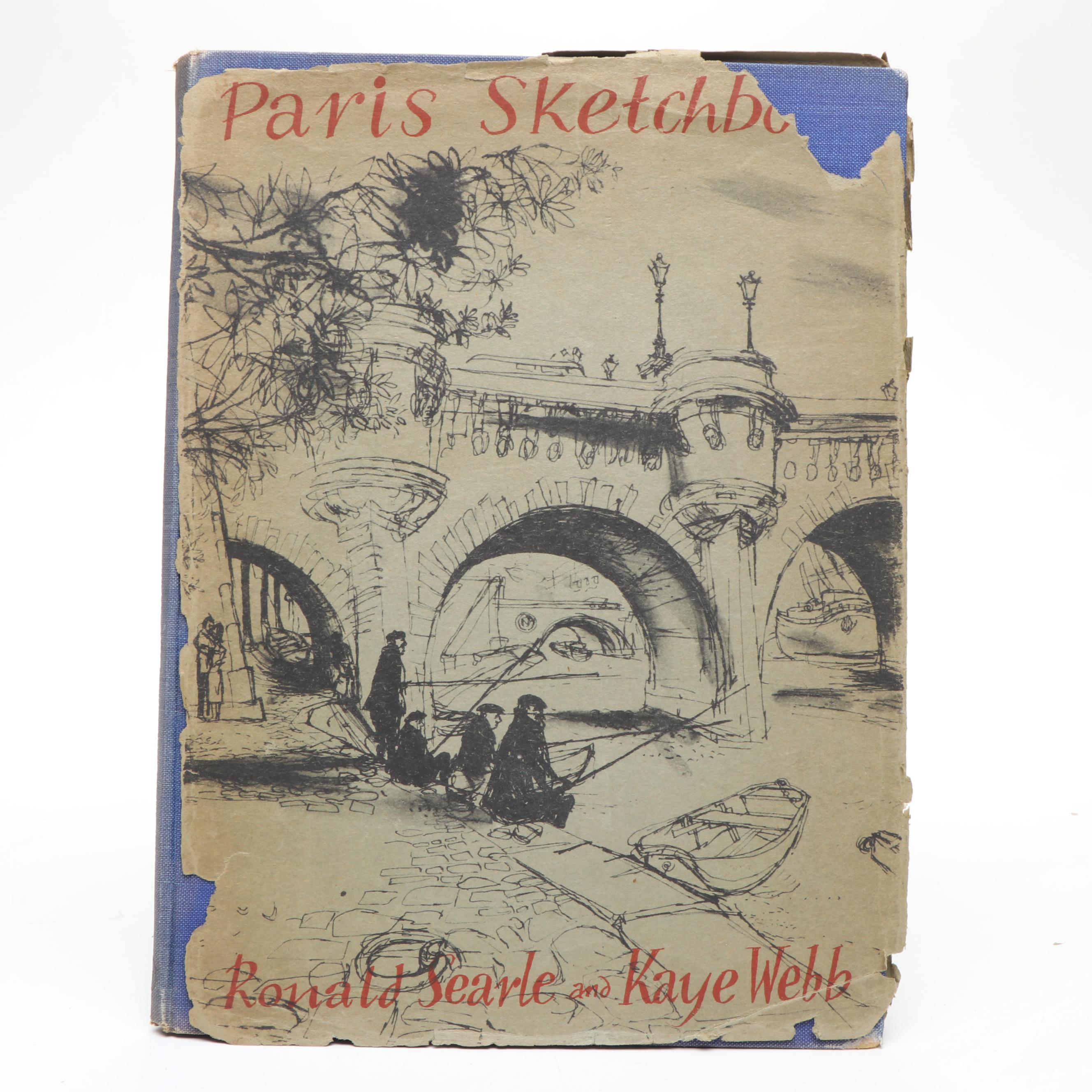 "Paris Sketchbook" by Ronald Searle and Kaye Webb and More Books | EBTH