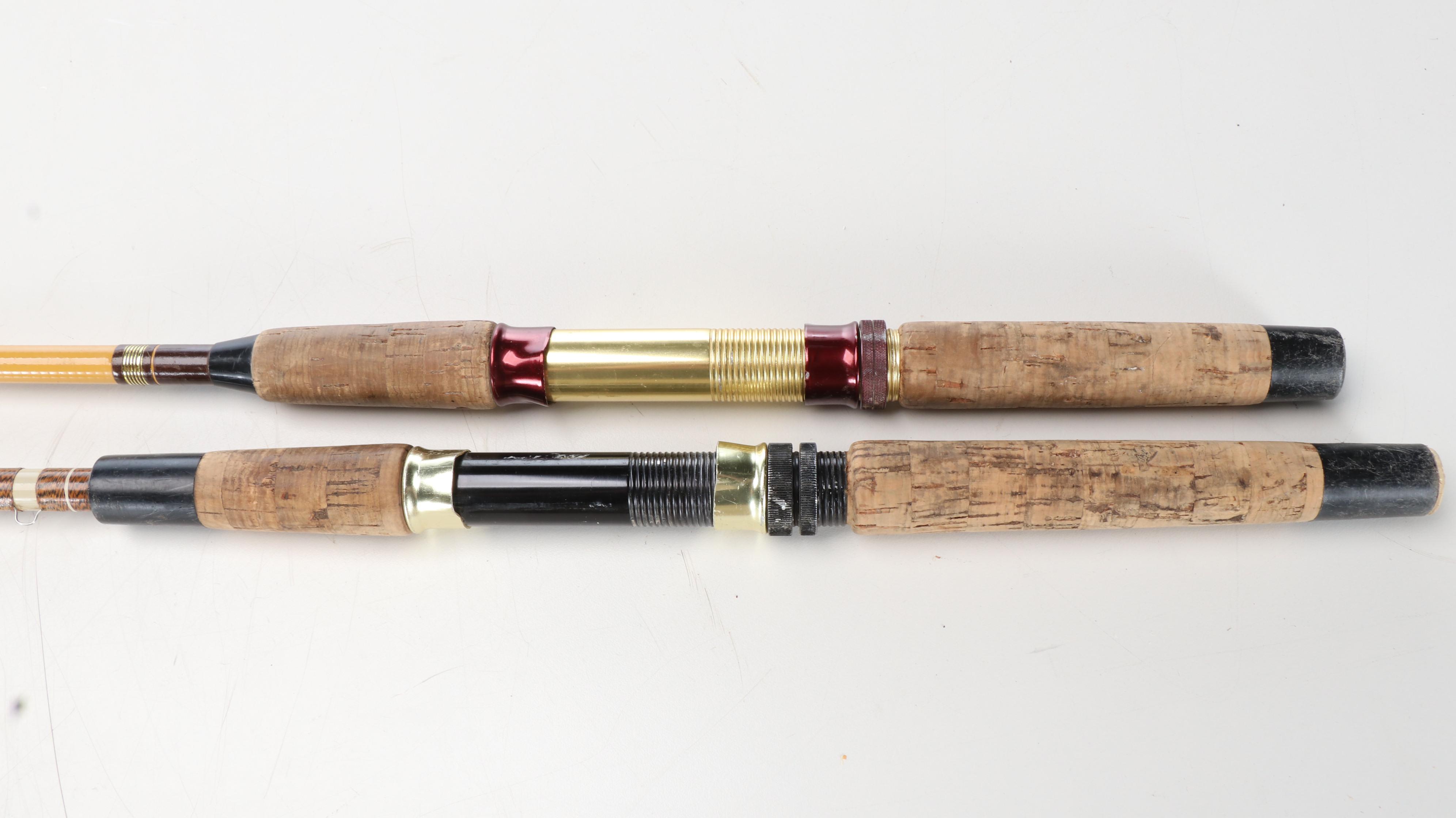 Fenwick Wood with Cork Handle Fishing Rods | EBTH