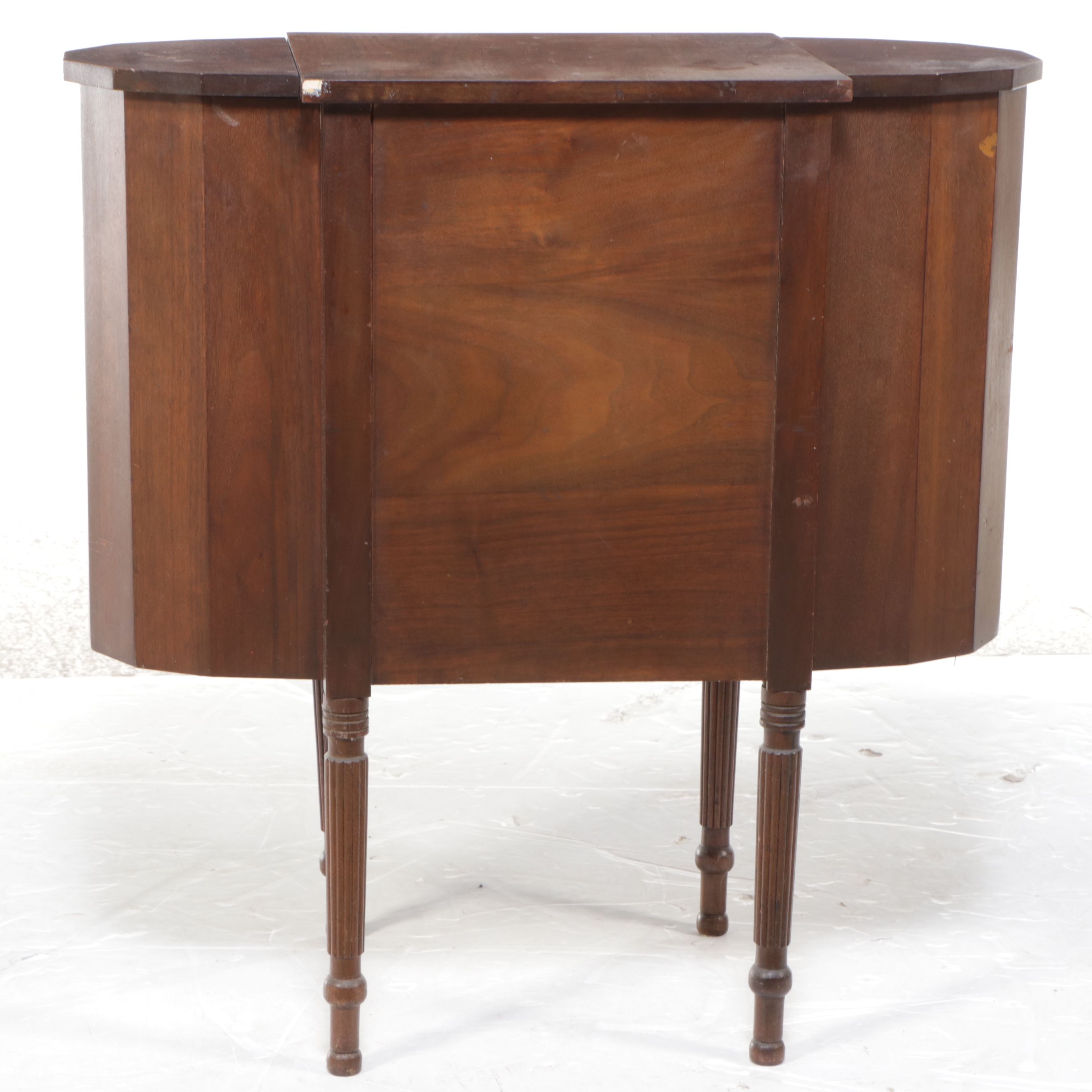 Federal Style Mahogany Martha Washington Sewing Cabinet | EBTH