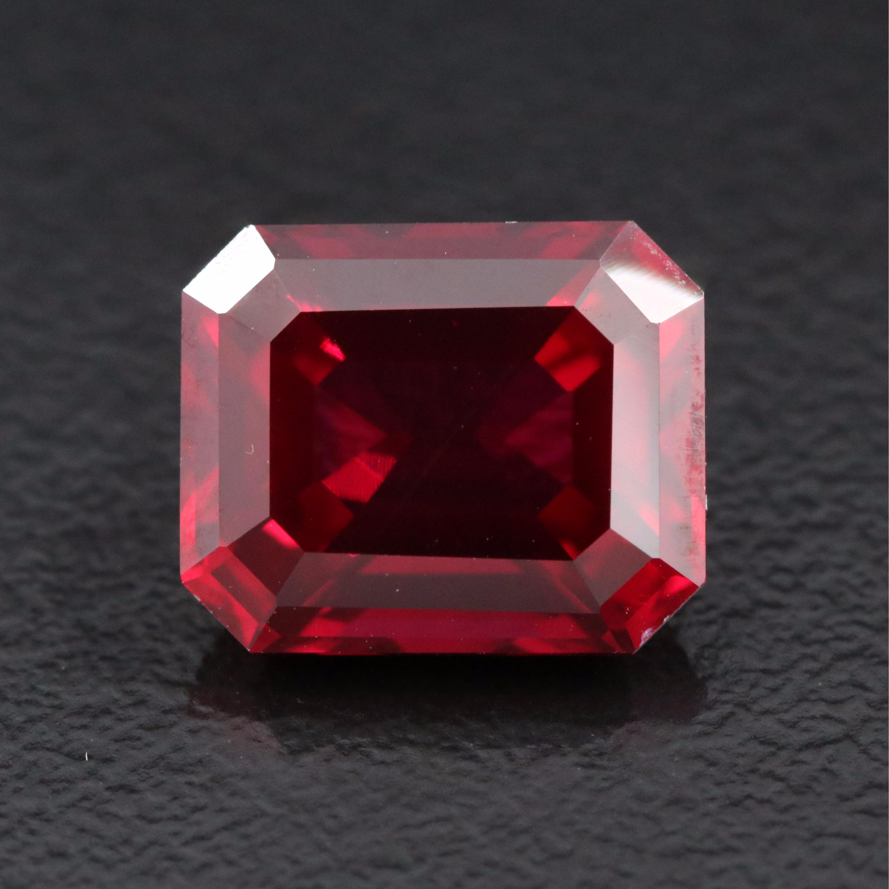 Loose 6.59 CT Lab Grown Ruby | EBTH
