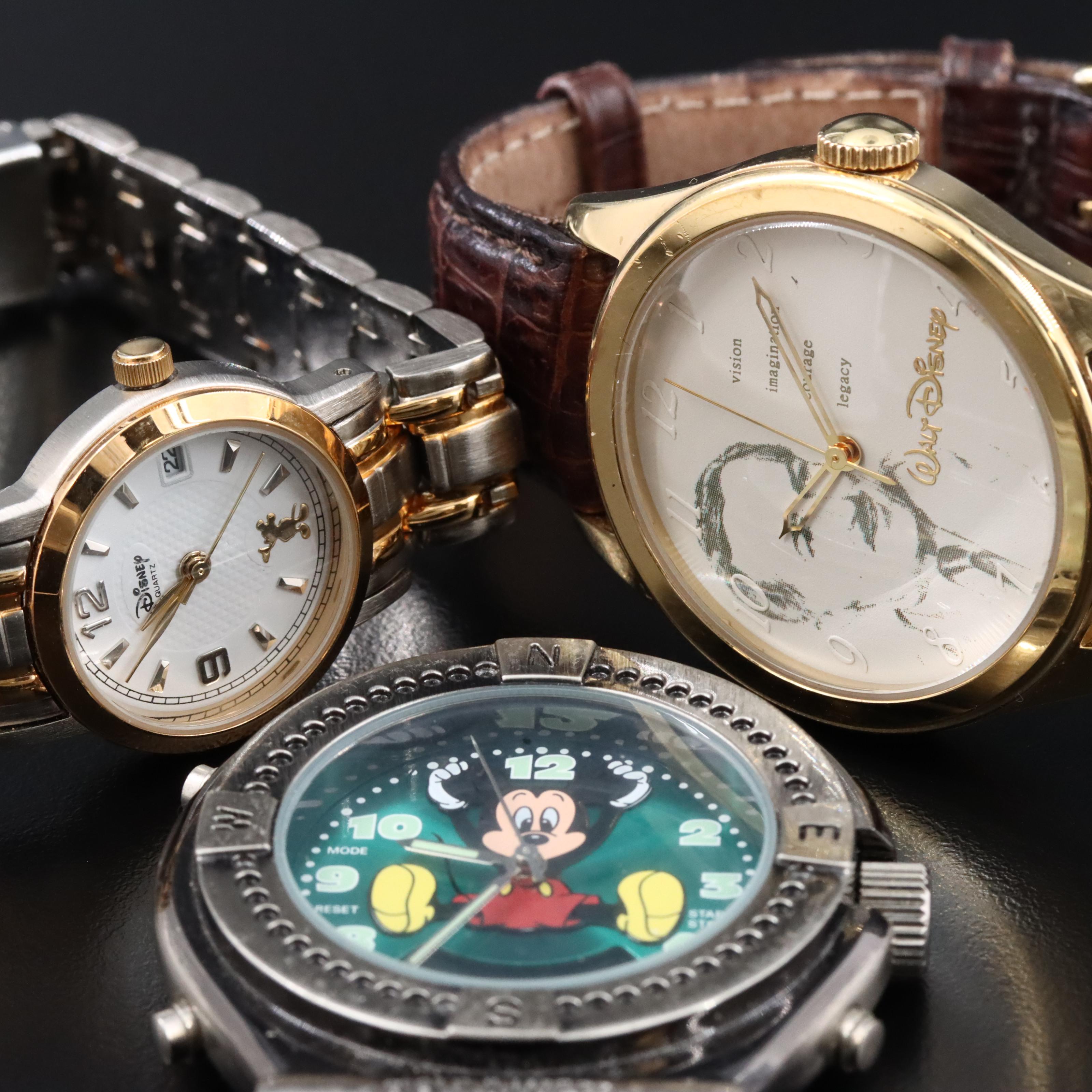 Disney Collection Featuring Mickey Mouse and Walt Disney Watches and ...