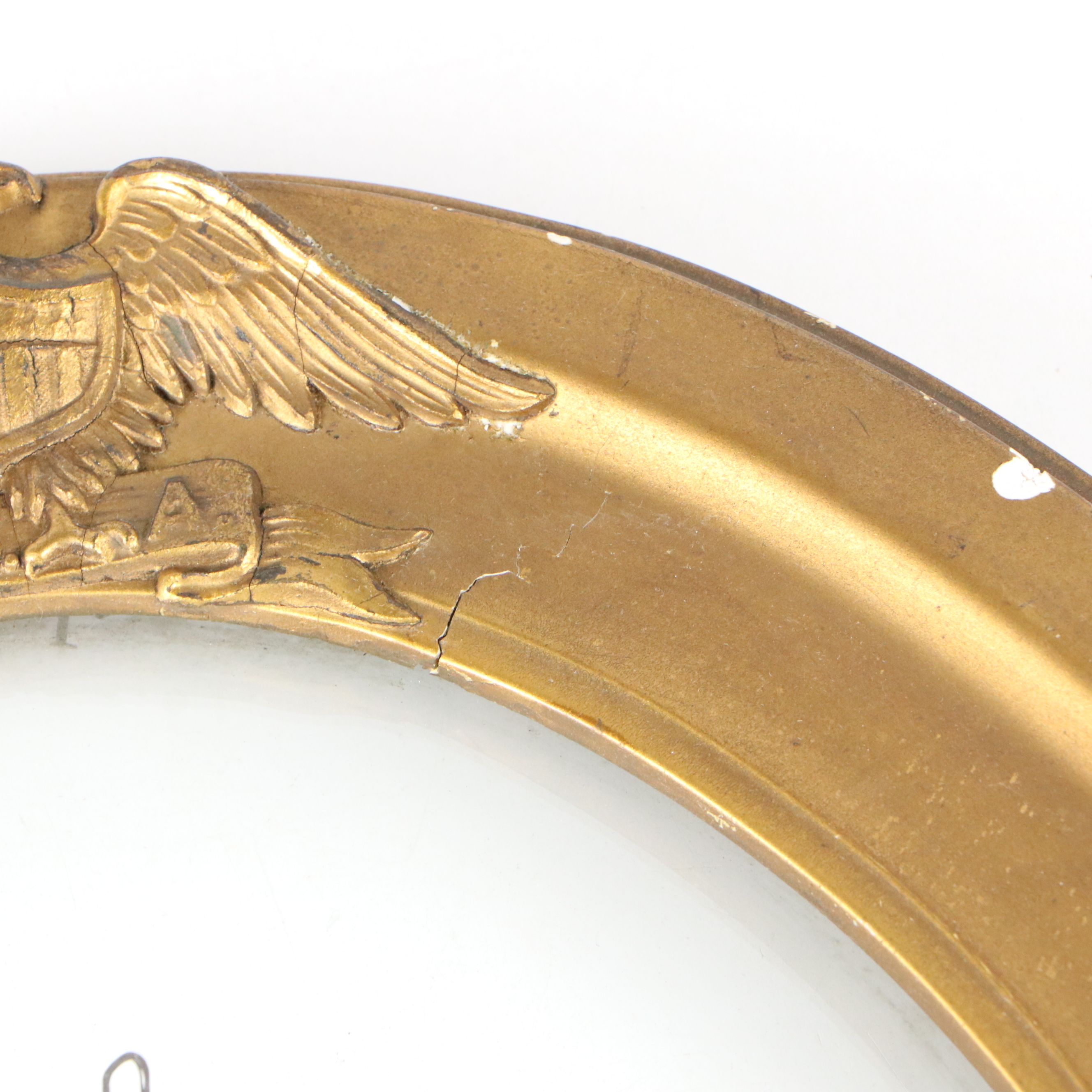 Federal Style Giltwood Oval Frame | EBTH