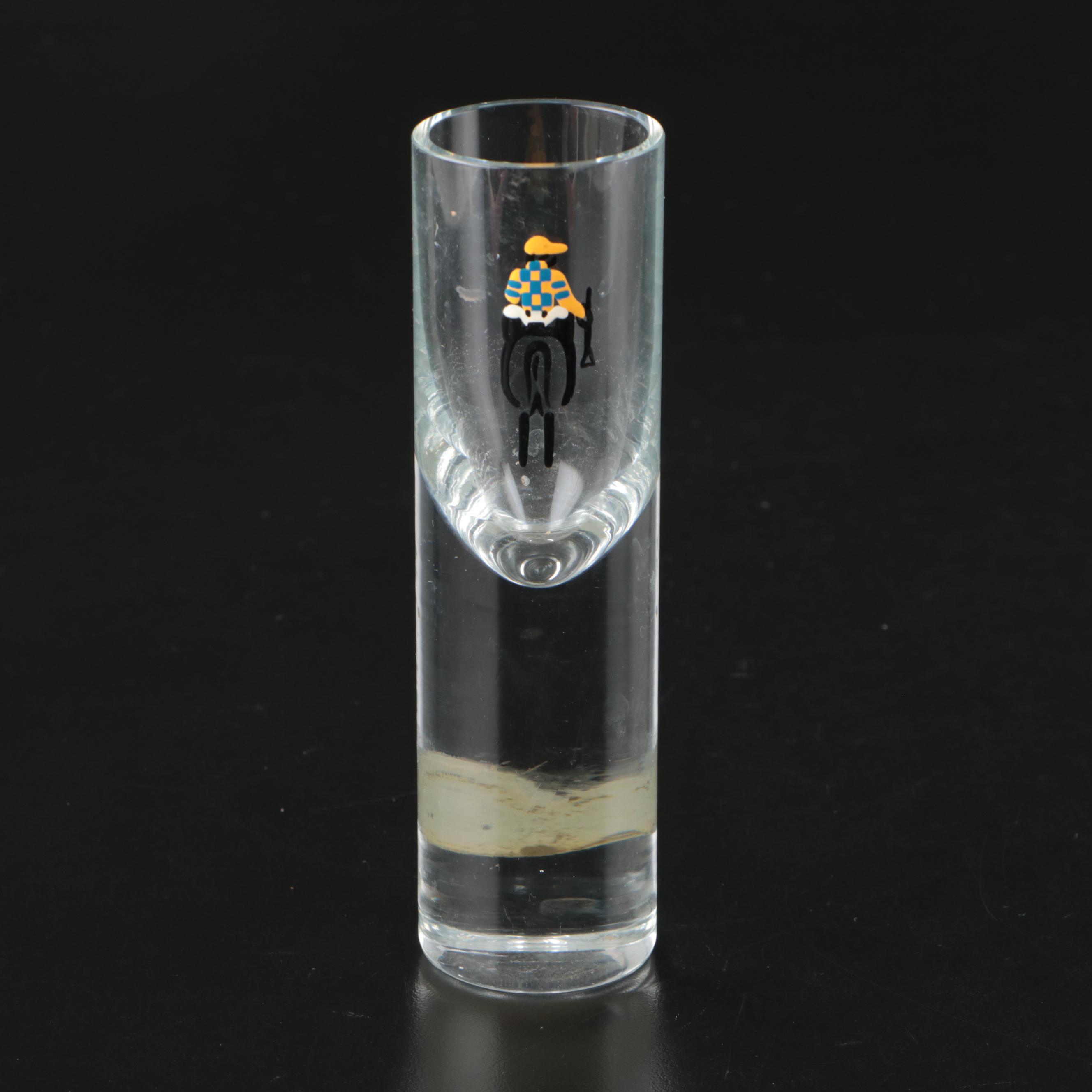 Horse and Jockey Glass Highballs with Shot Glass and Beer Pitchers | EBTH