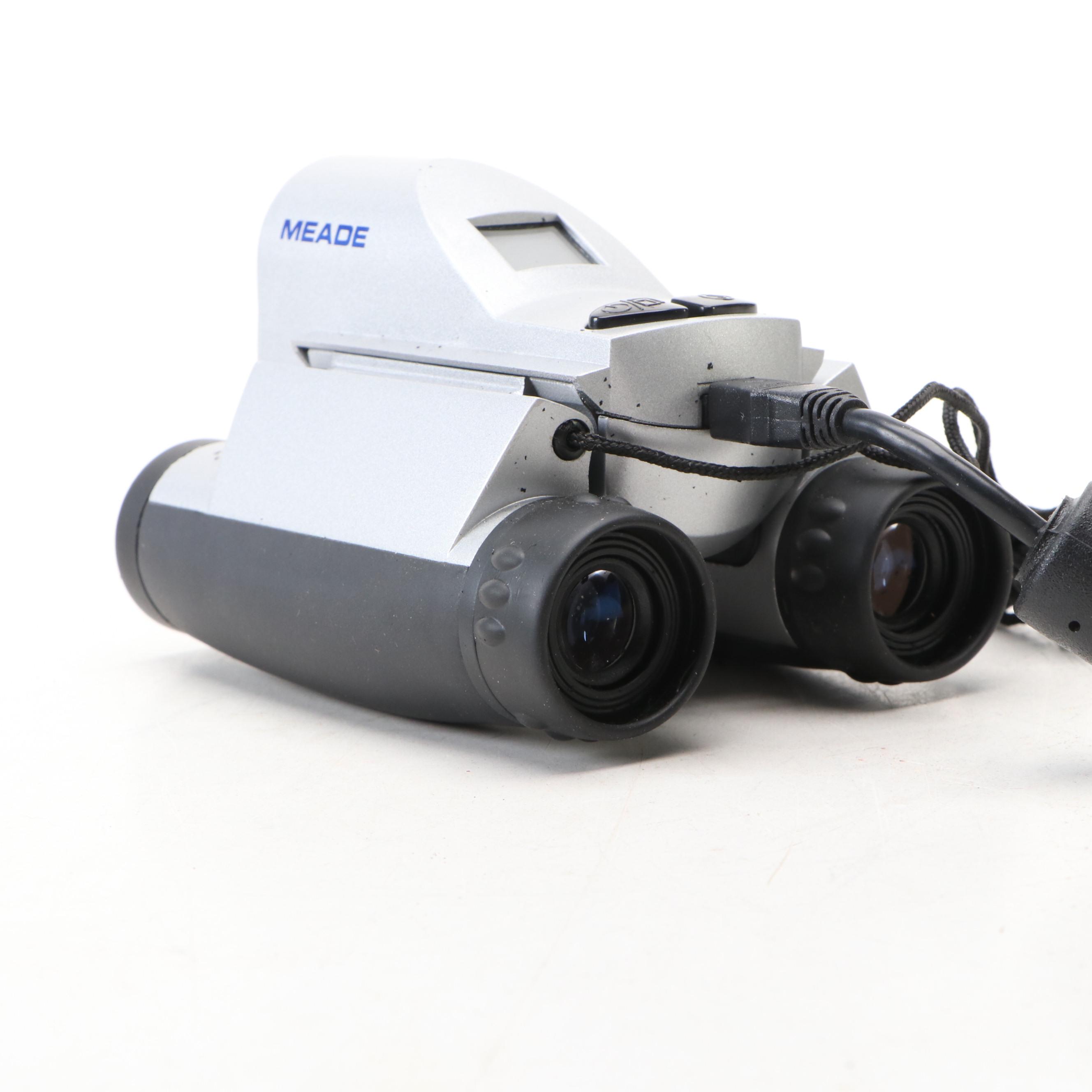 Maxon 49-FX Two-Way Radio with Meade Digital and More Binoculars | EBTH