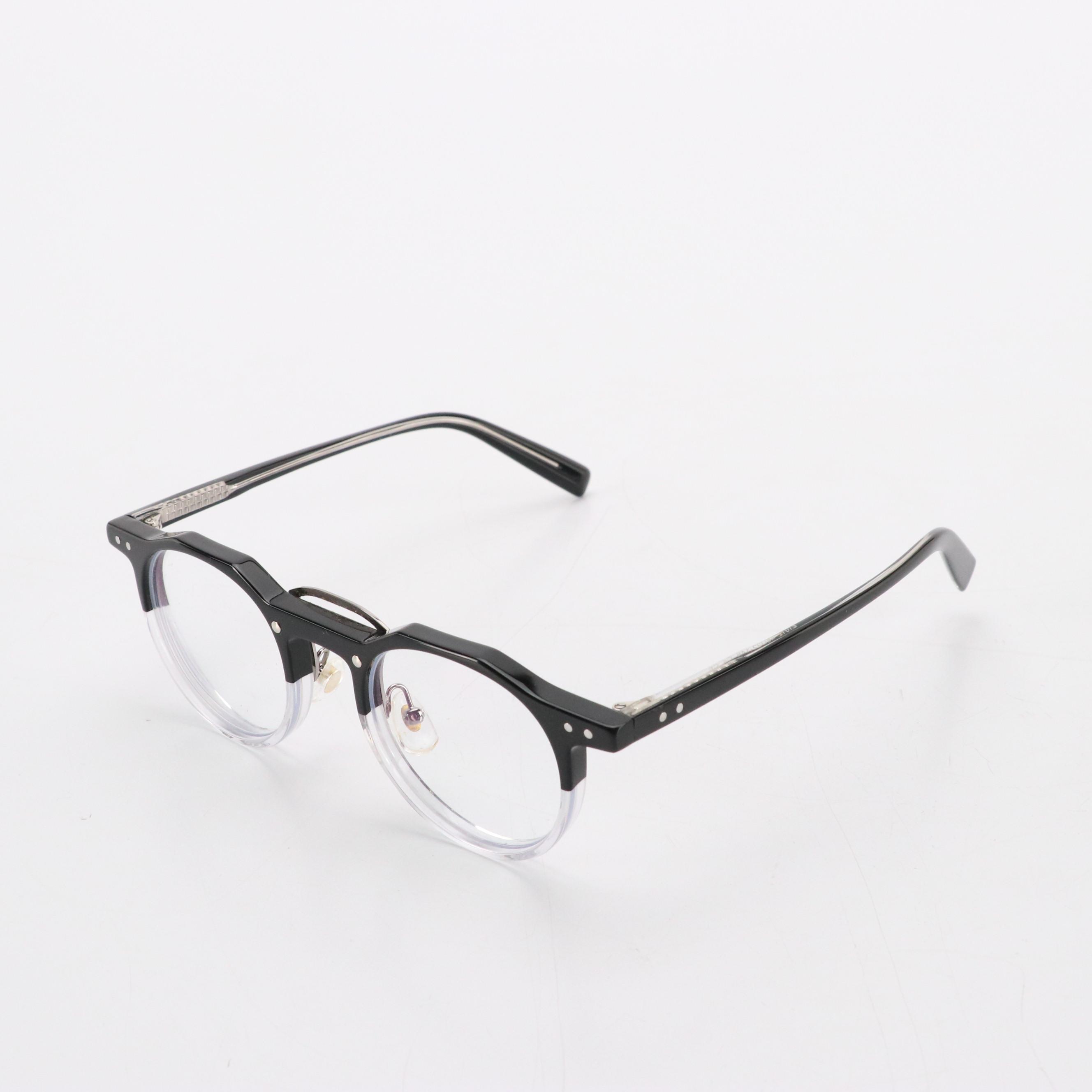 Zeelool "Jerria" Black/Crystal Clear Blue Light Blocking Eyeglasses ...