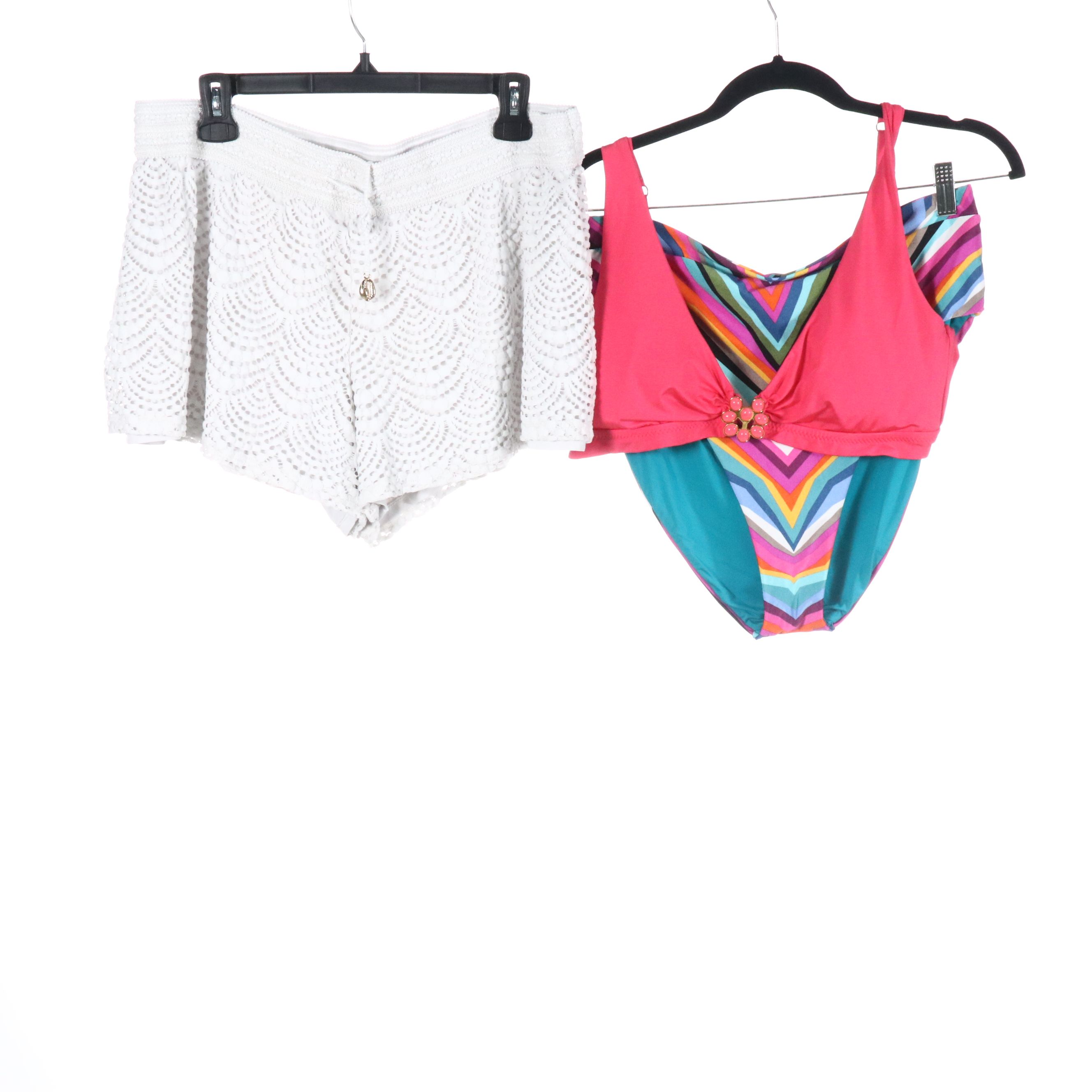 Trina Turk, Anne Cole, and More Swimsuits with Lilly Pulitzer Lacey ...