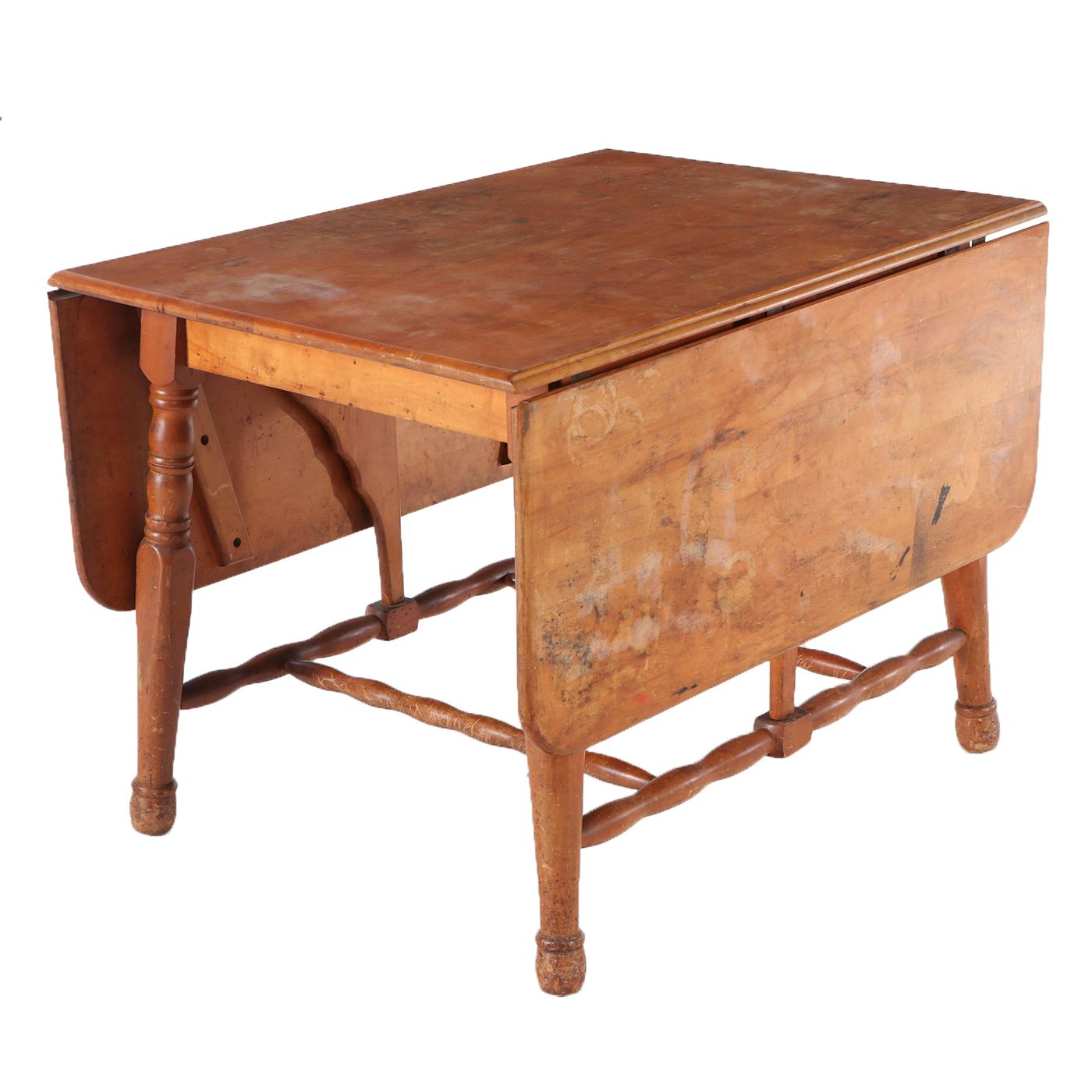 Wooden Drop Leaf Table | EBTH