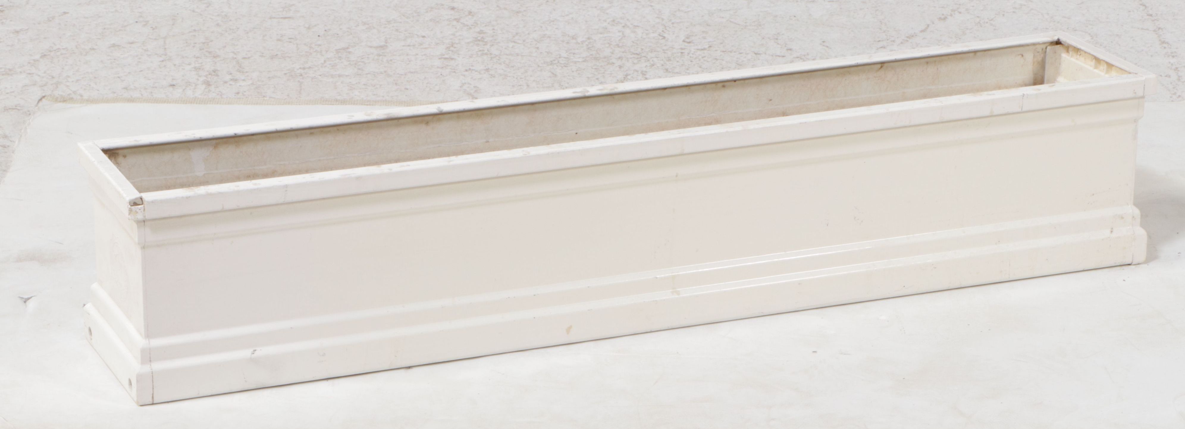 White Painted Window Box Planters | EBTH