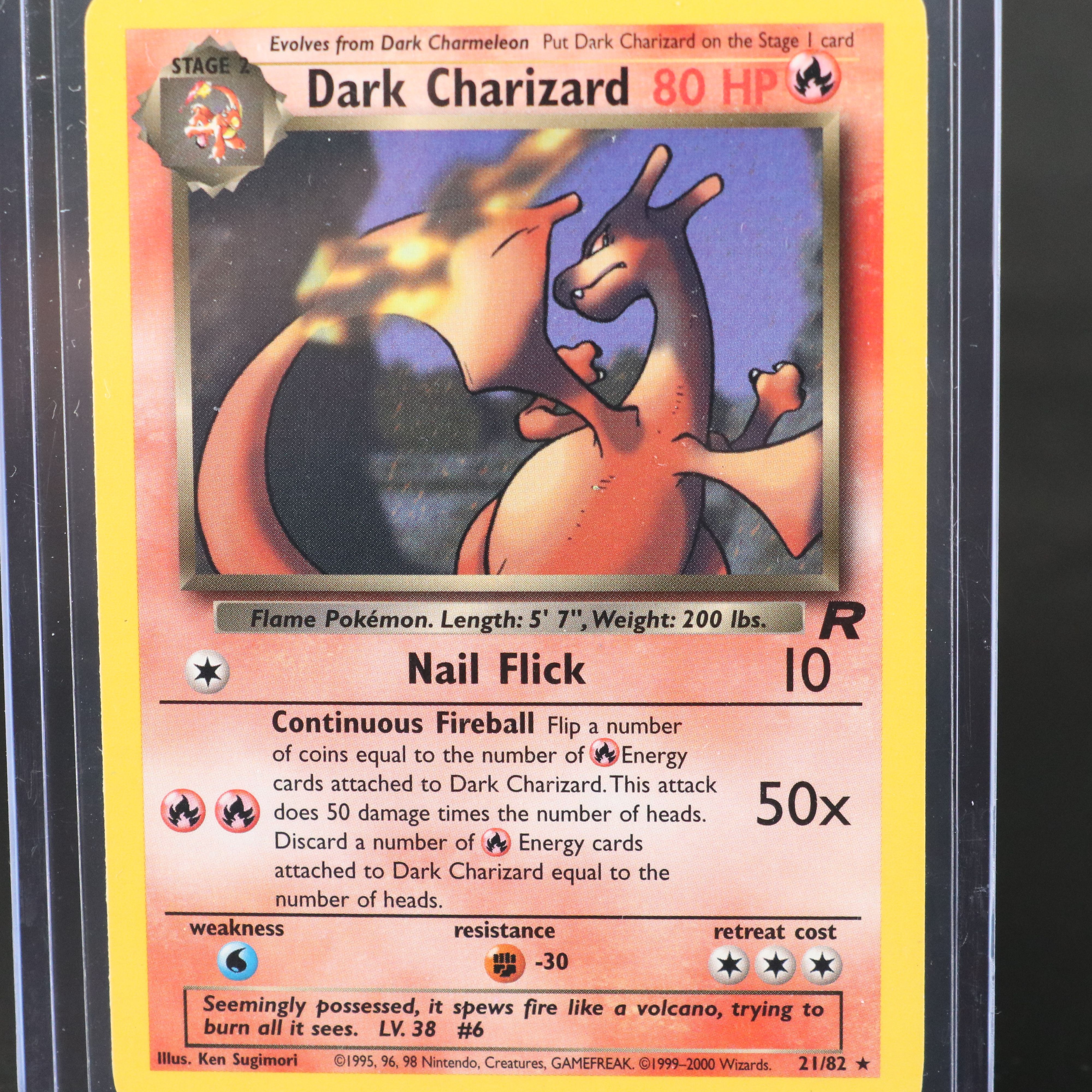 Team Rocket Dark Charizard Pokémon Card | EBTH