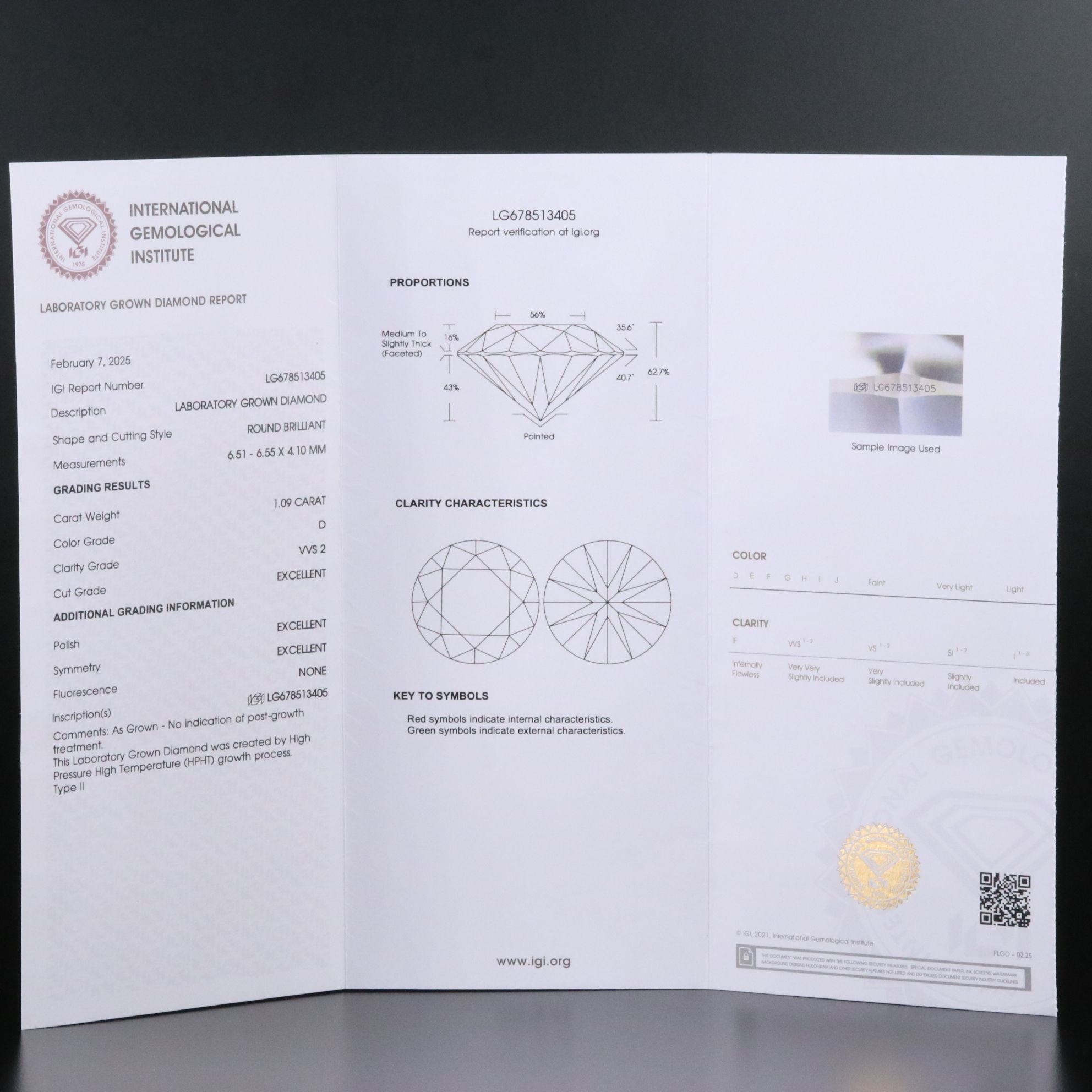 Platinum 2.18 CTW Lab Grown Diamond Stud Earrings with IGI Reports | EBTH