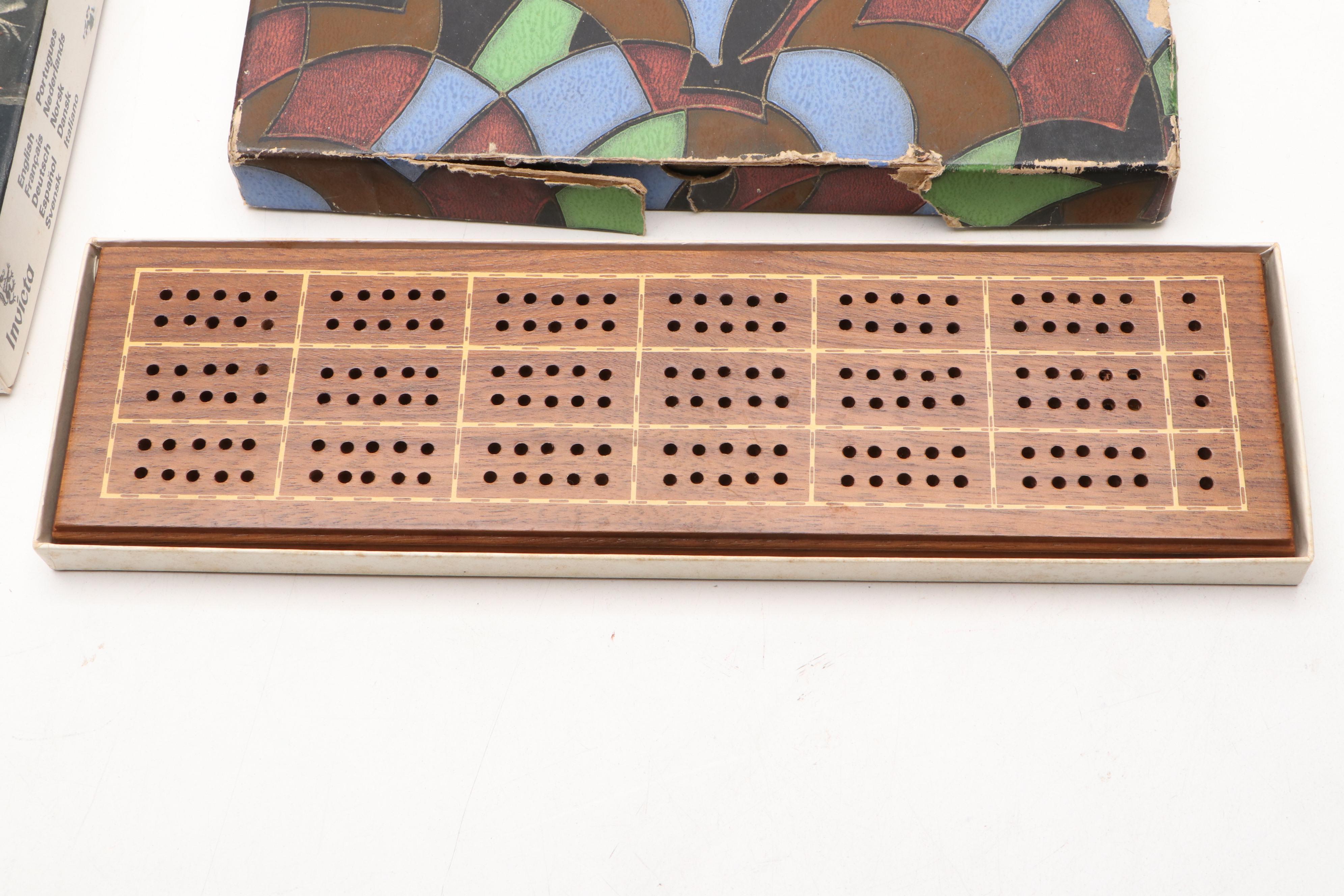 Parker Bros. 1940s Edition "Monopoly" with Cribbage Board and More ...