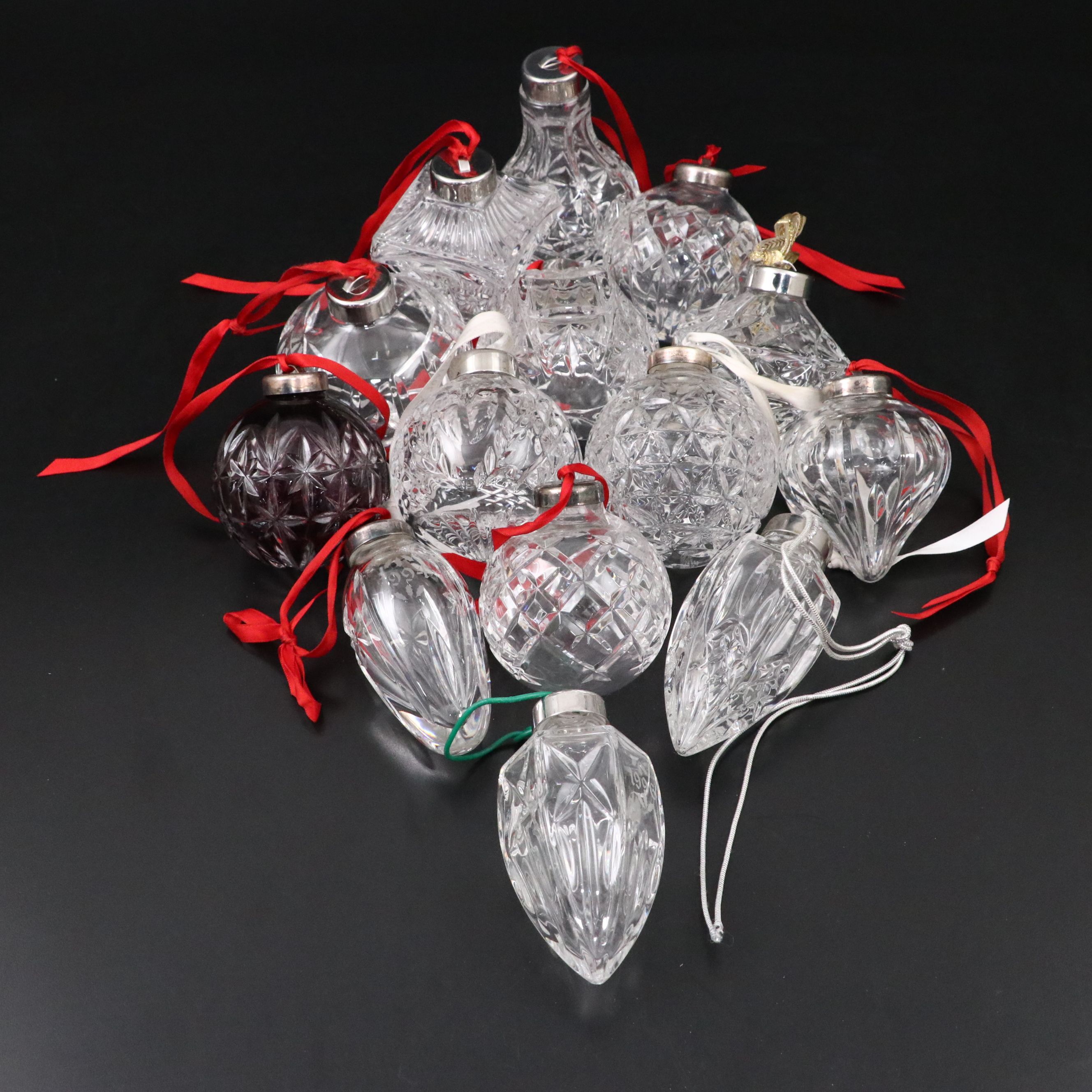 Waterford Crystal Annual Ball Ornaments, Late 20th/Early 21st Century ...