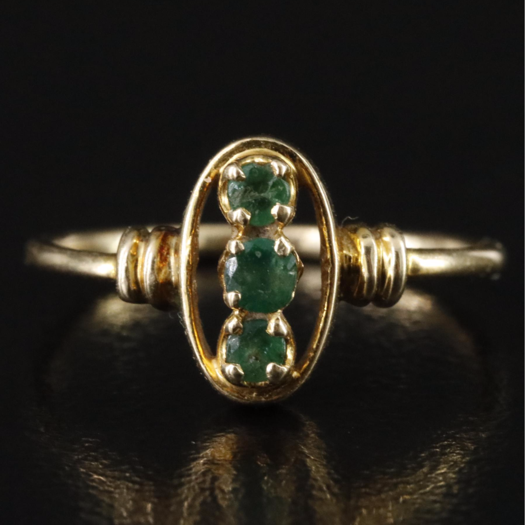 14K Emerald Ring | EBTH