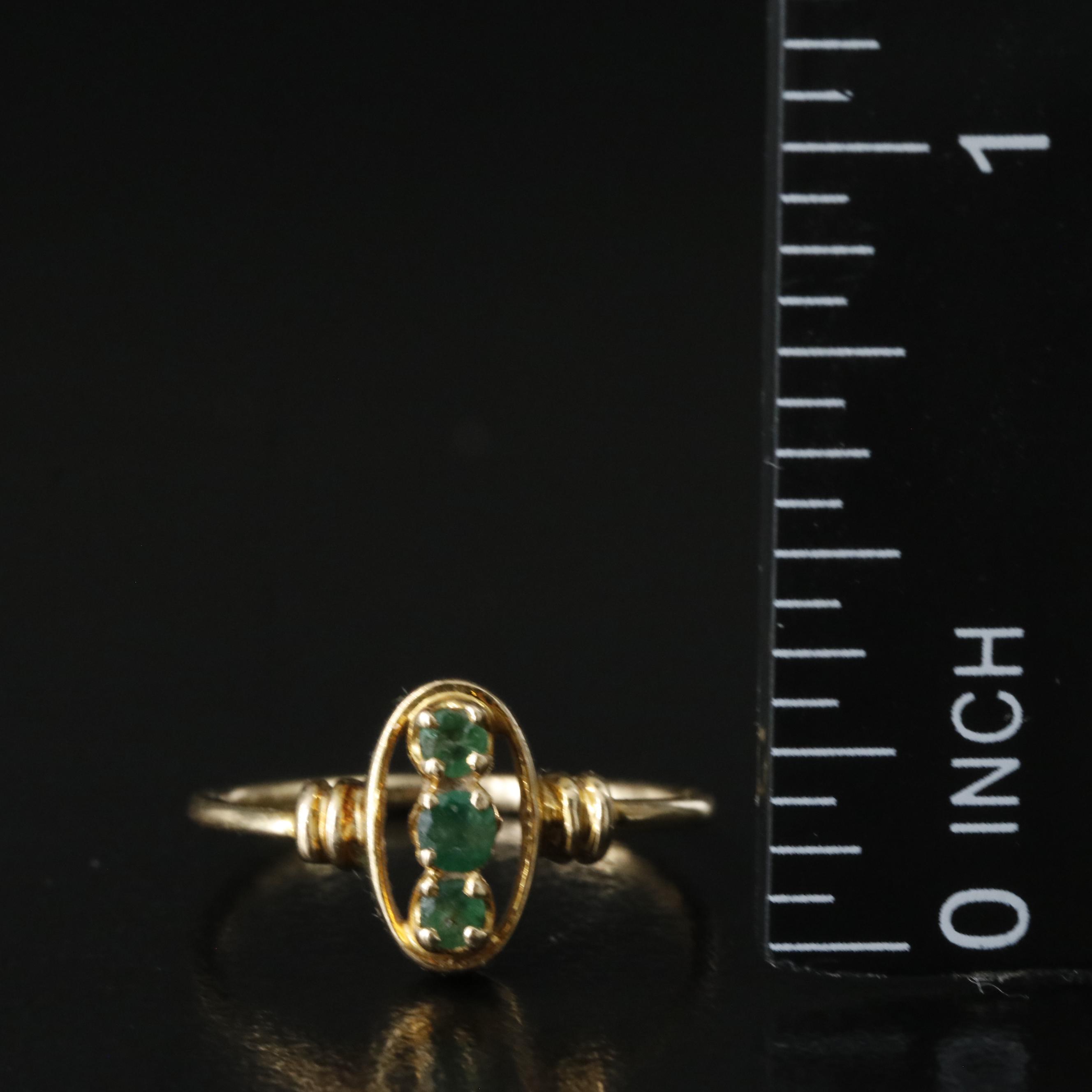 14K Emerald Ring | EBTH