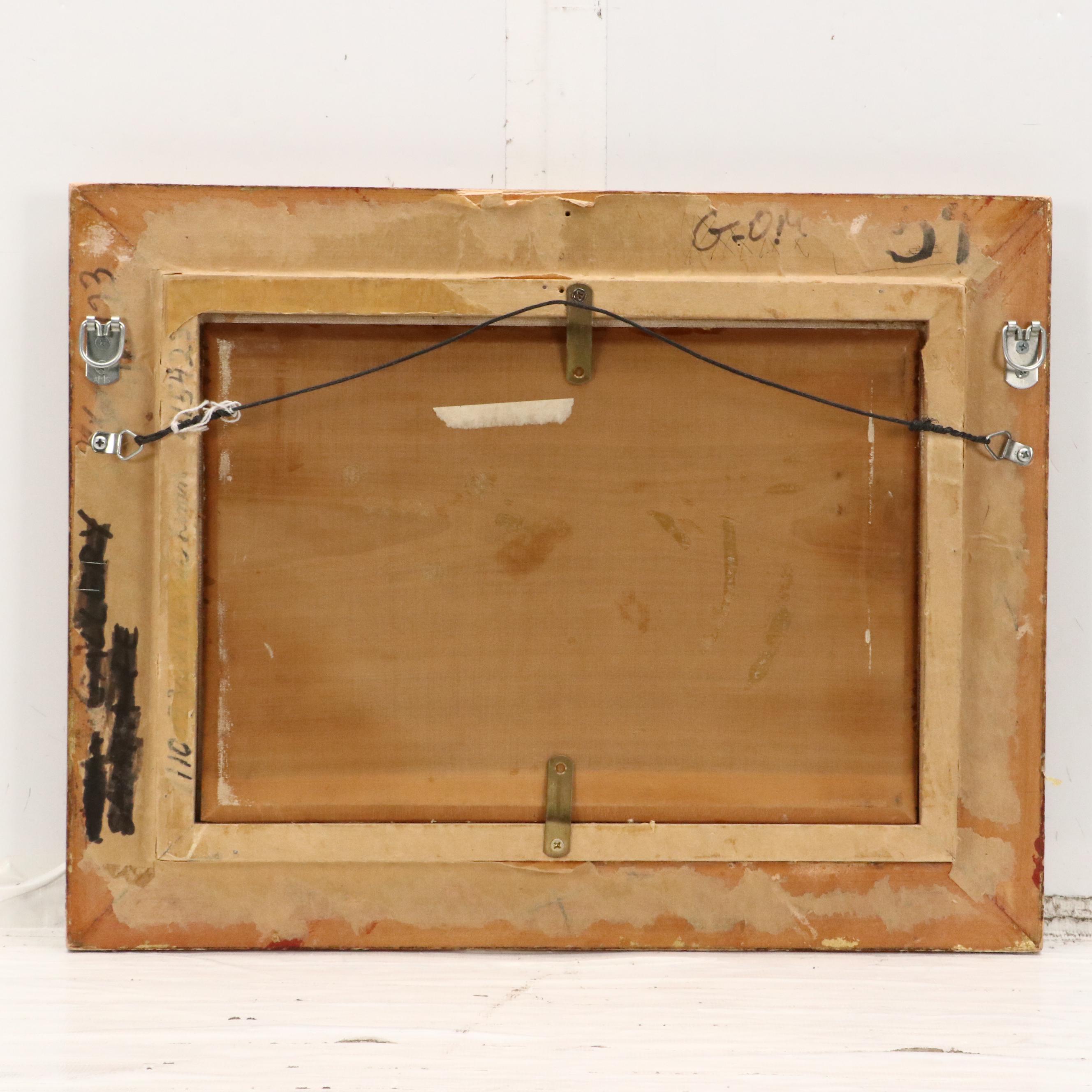 John Hauser Oil Painting "Indian Hunter," 1911 | EBTH