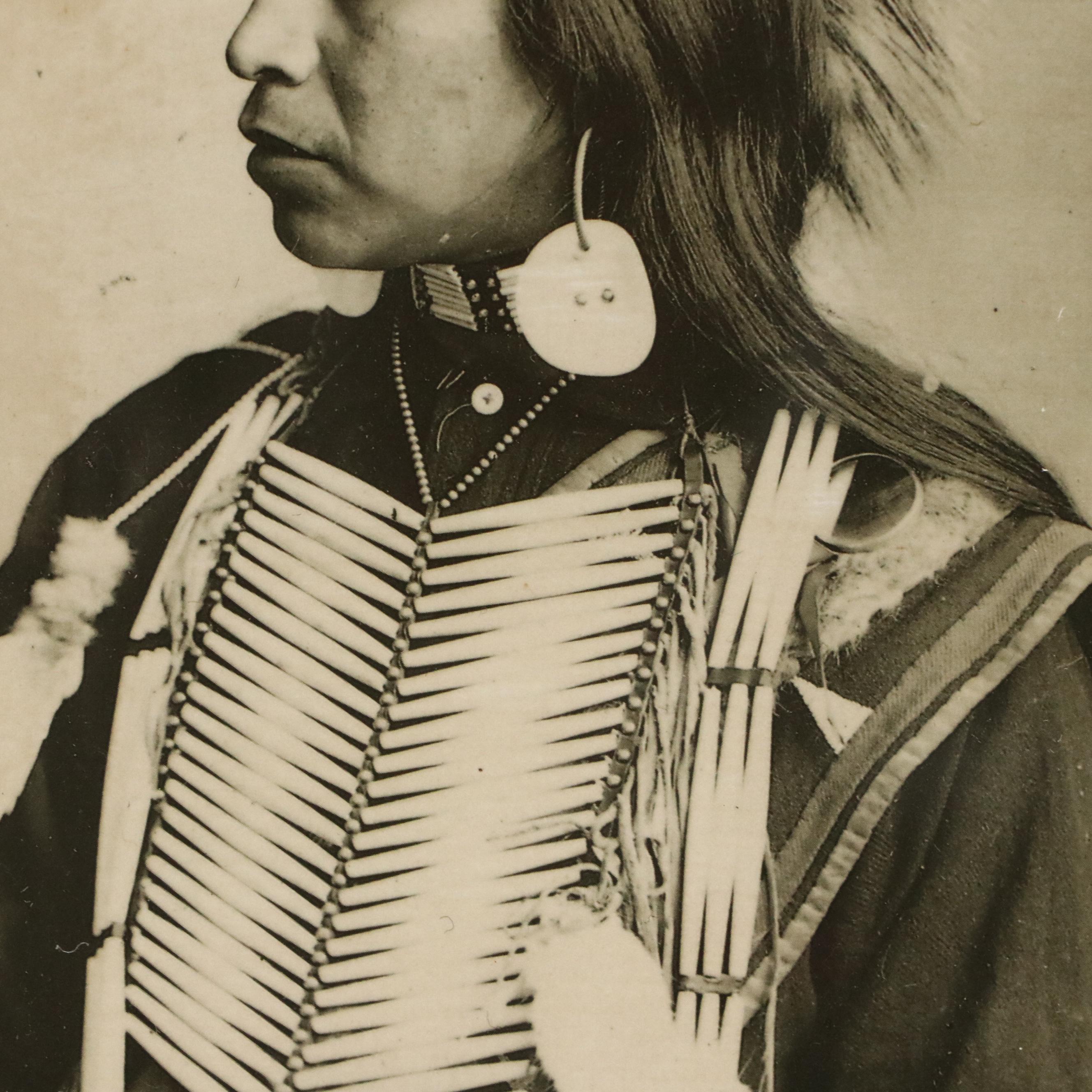 Offset Lithographs of Native American Portraits "Defiance" and More | EBTH