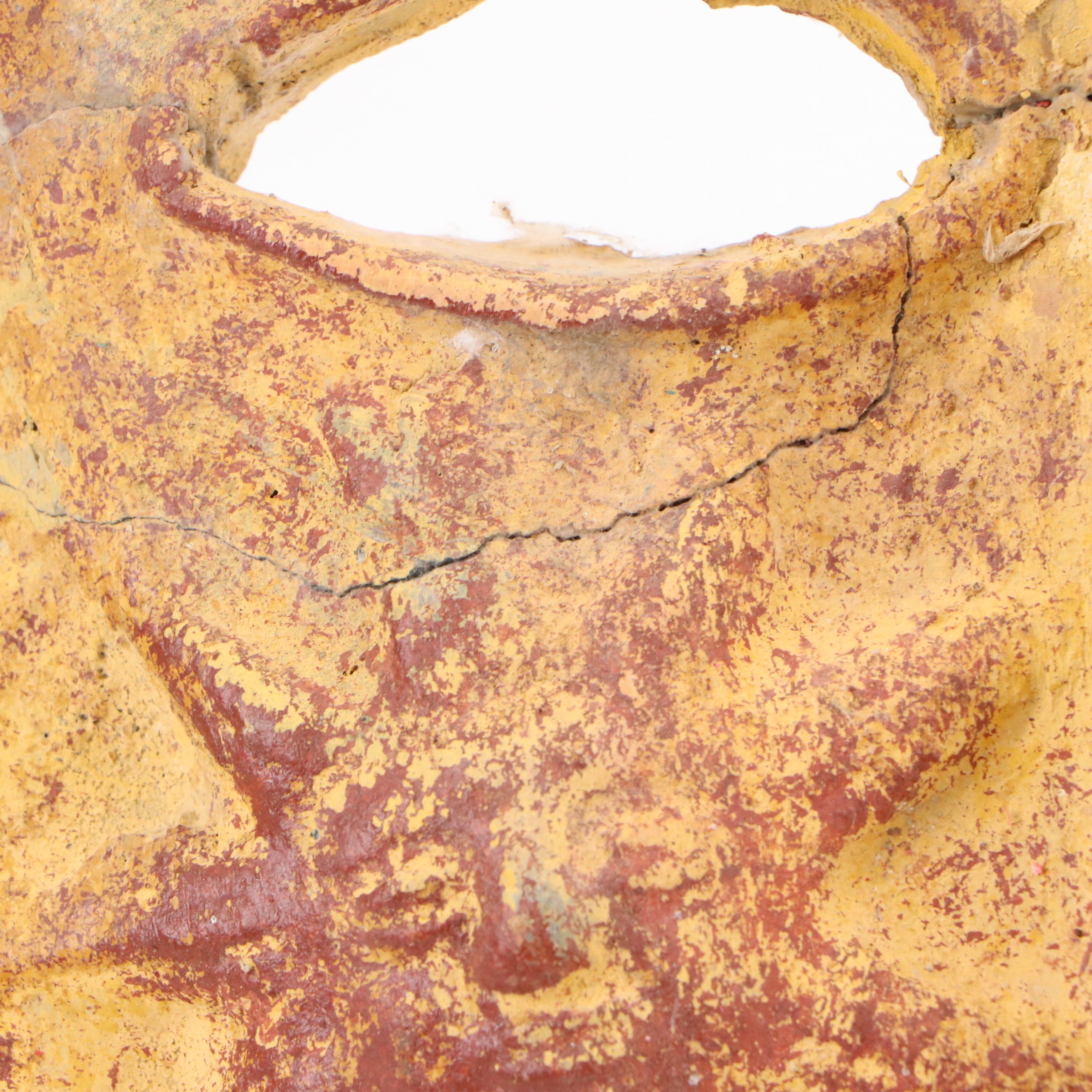 Mesoamerican Inspired Composite and Stone Masks, Ceramic Amphora on ...