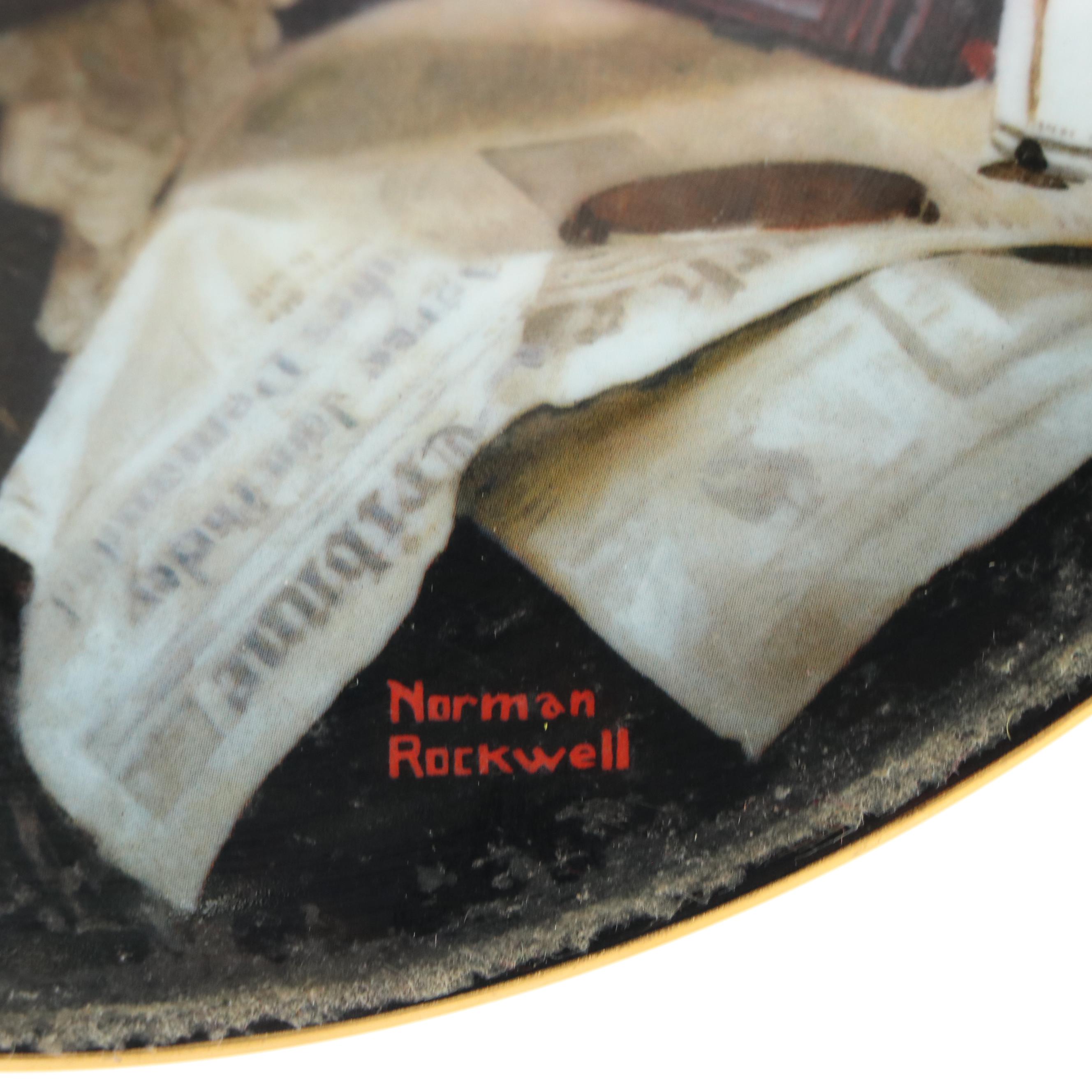 Edwin W. Knowles Norman Rockwell Collector Plates | EBTH