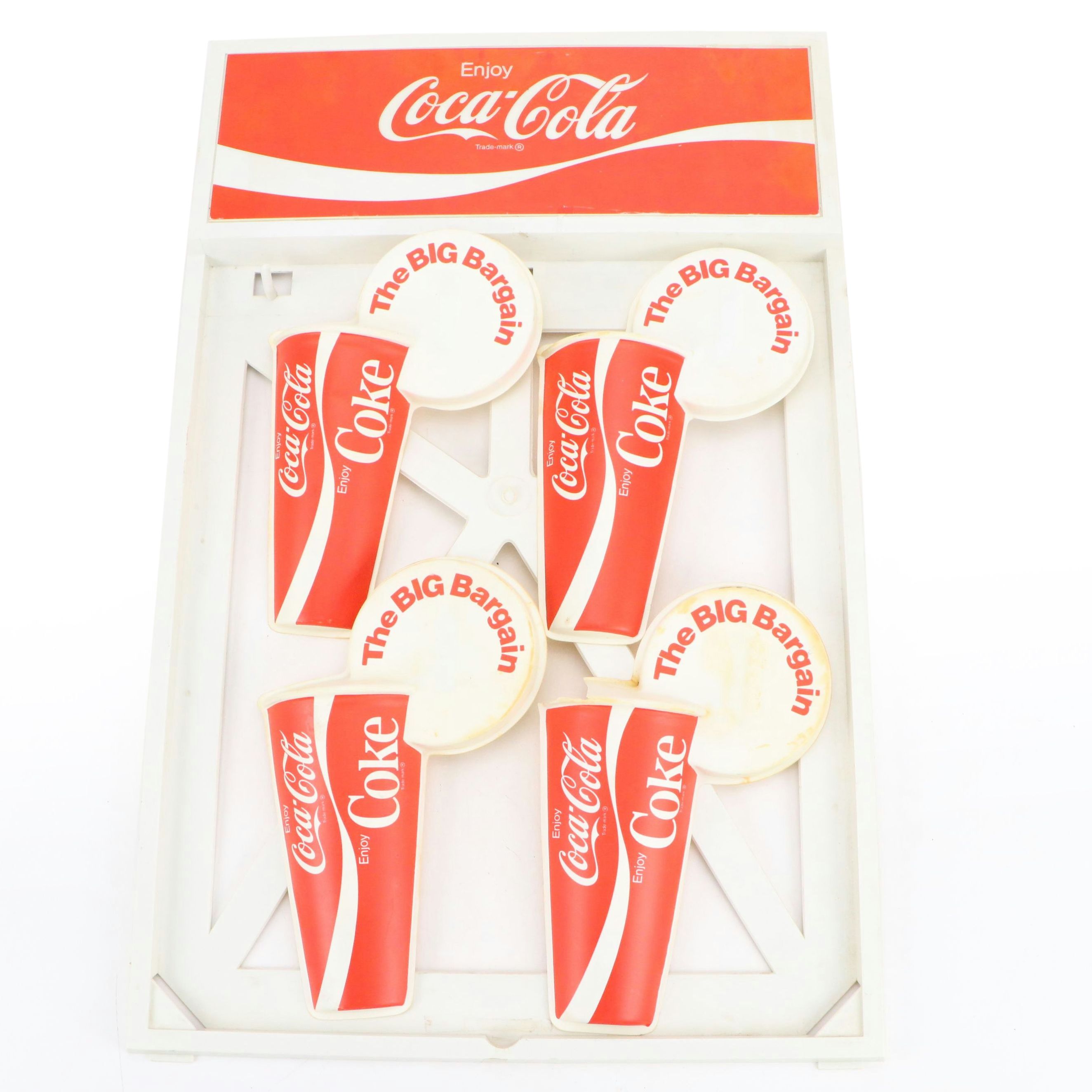 Coca Cola Menu Board with Big Bargain Memorabilia | EBTH