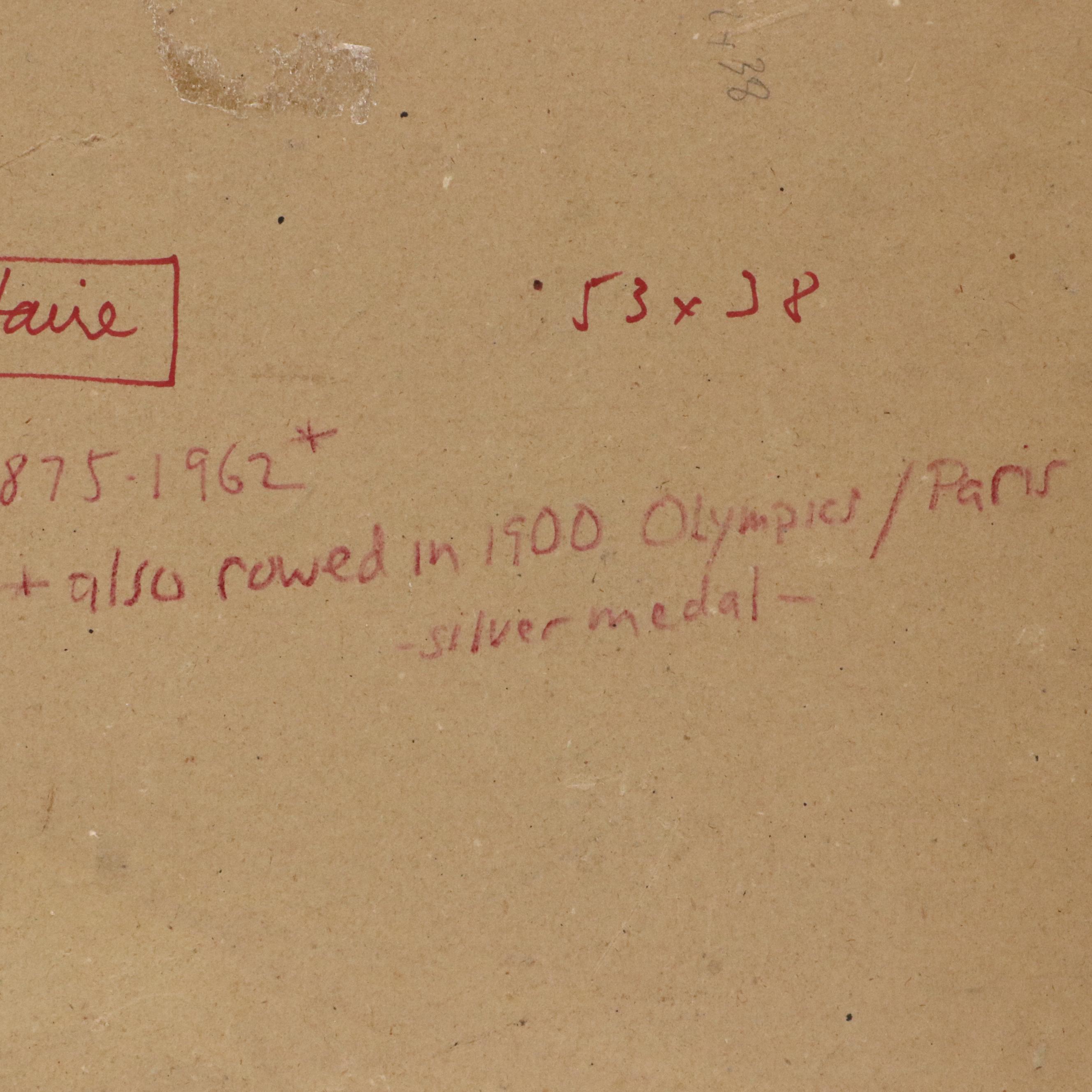 Émile Wegelin River Landscape with Fisher, Circa 1940 | EBTH