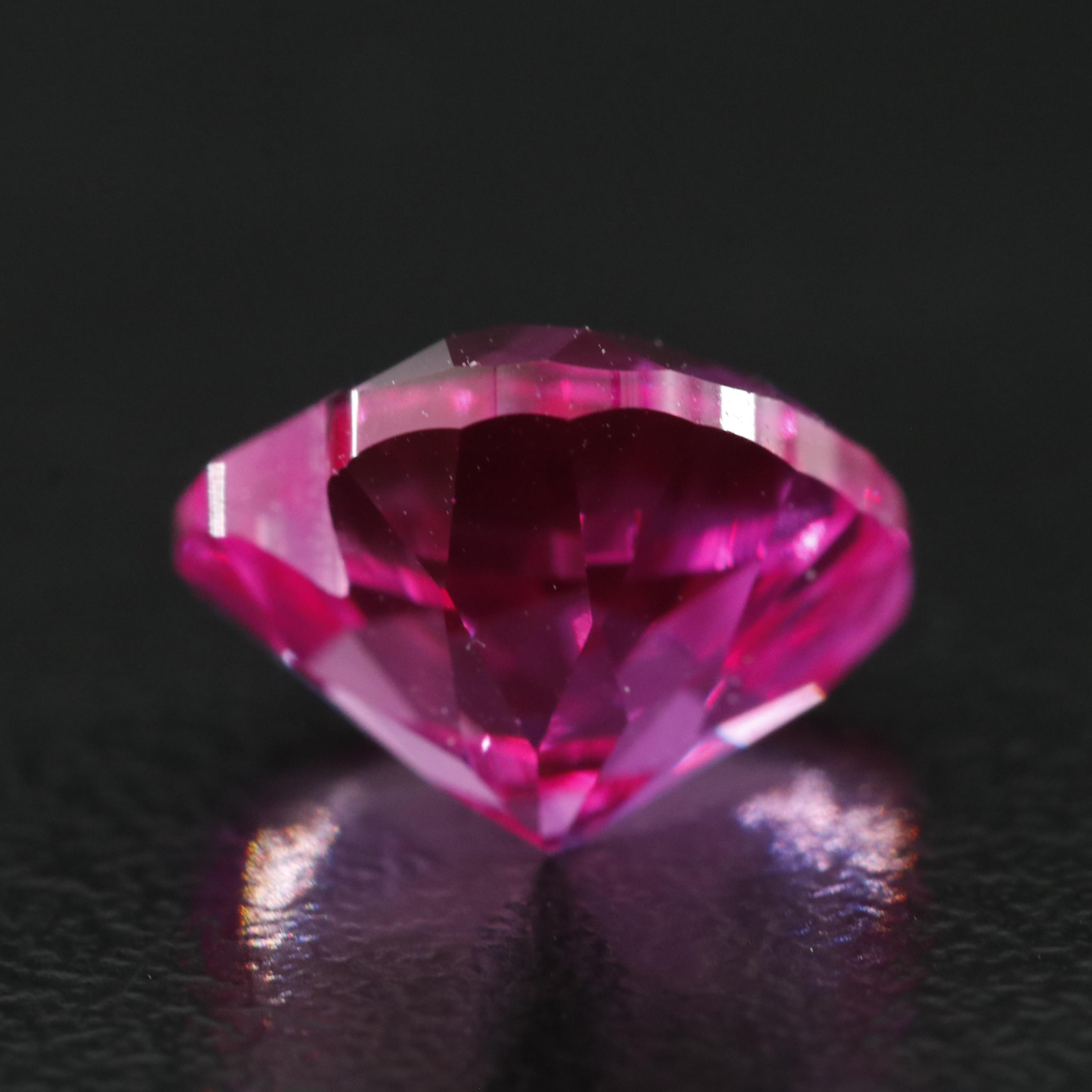 Loose 4.77 CT Lab Grown Ruby | EBTH