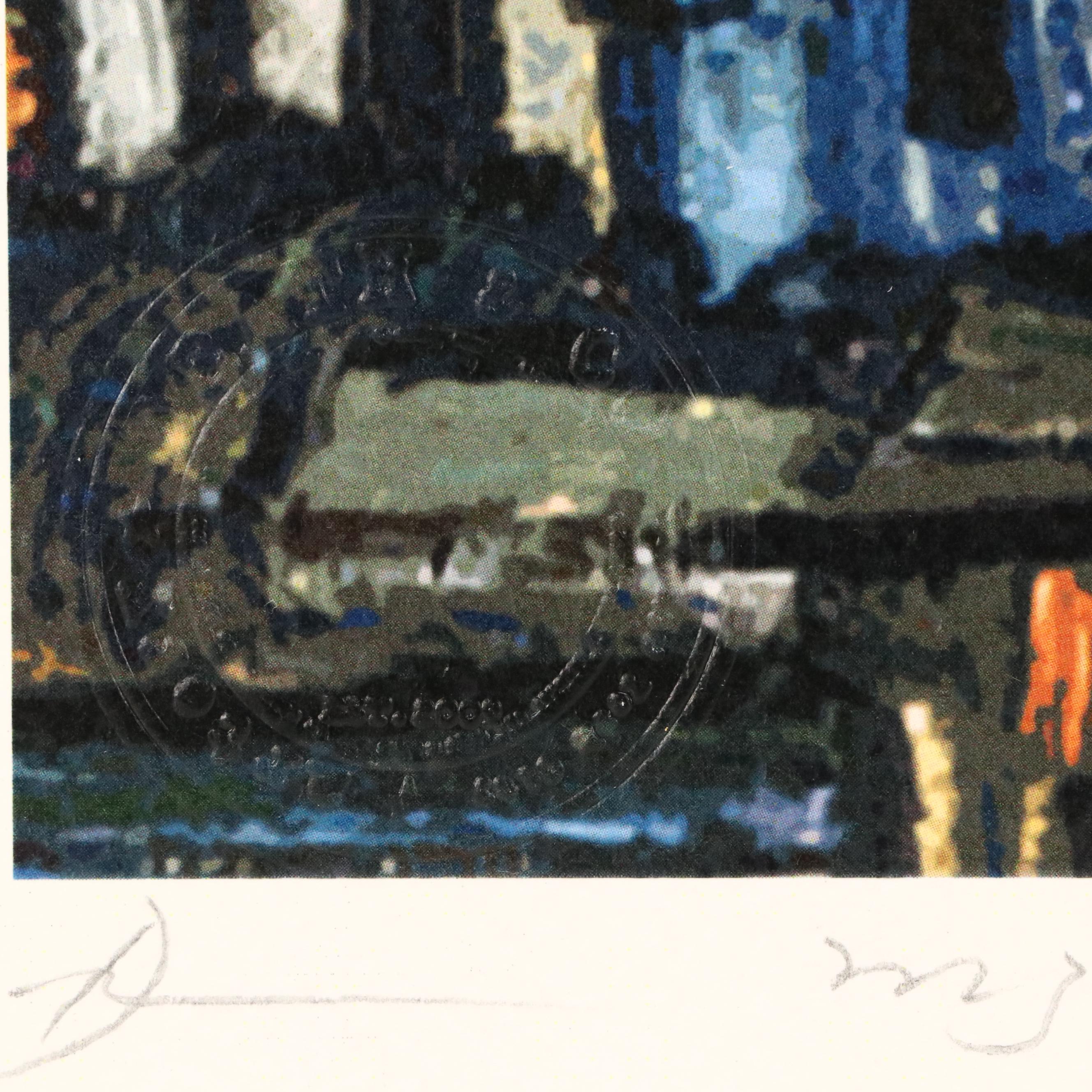 Death NYC Pop Art Graphic Print Featuring Snoopy x Van Gogh, 2023 | EBTH