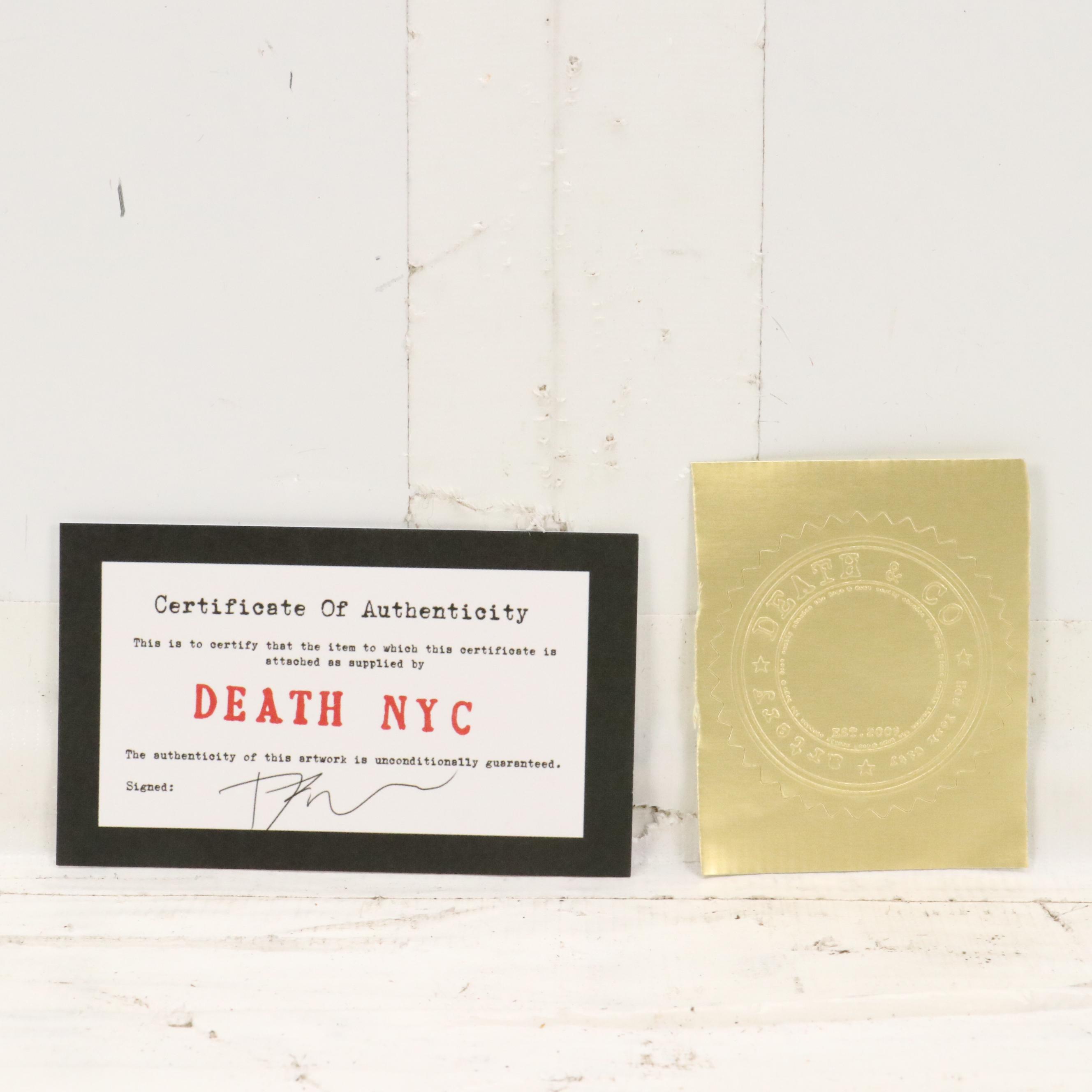 Death NYC Pop Art Graphic Print Featuring Snoopy x Van Gogh, 2023 | EBTH