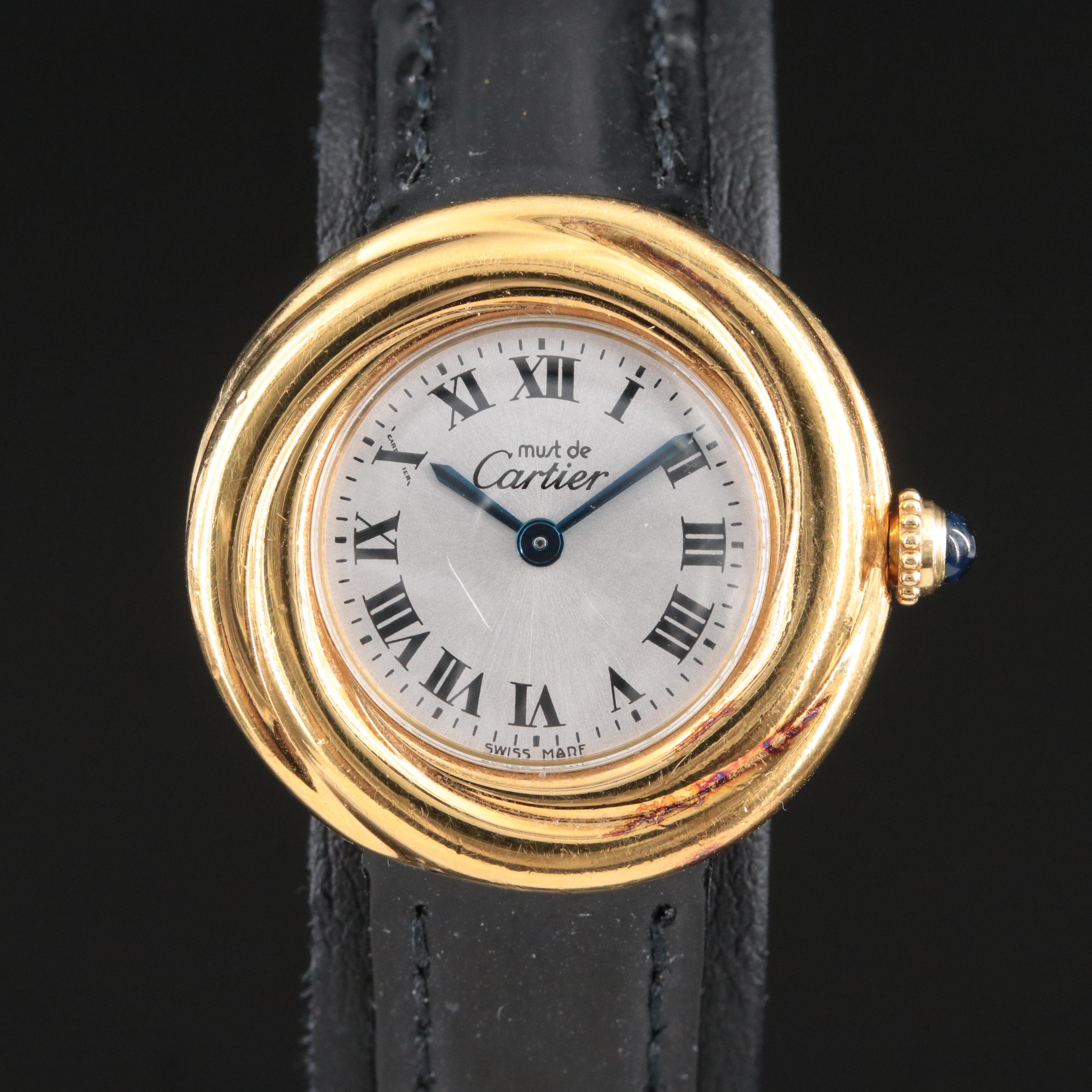 Cartier must de Cartier Trinity Vermeil 2735 Quartz Watch | EBTH