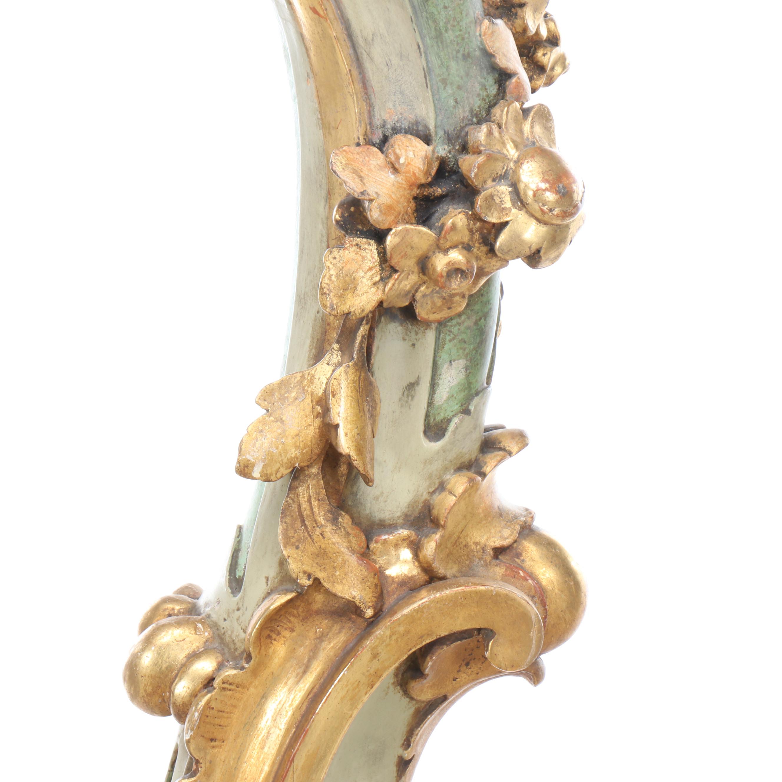 Rococo Style Wood Post | EBTH