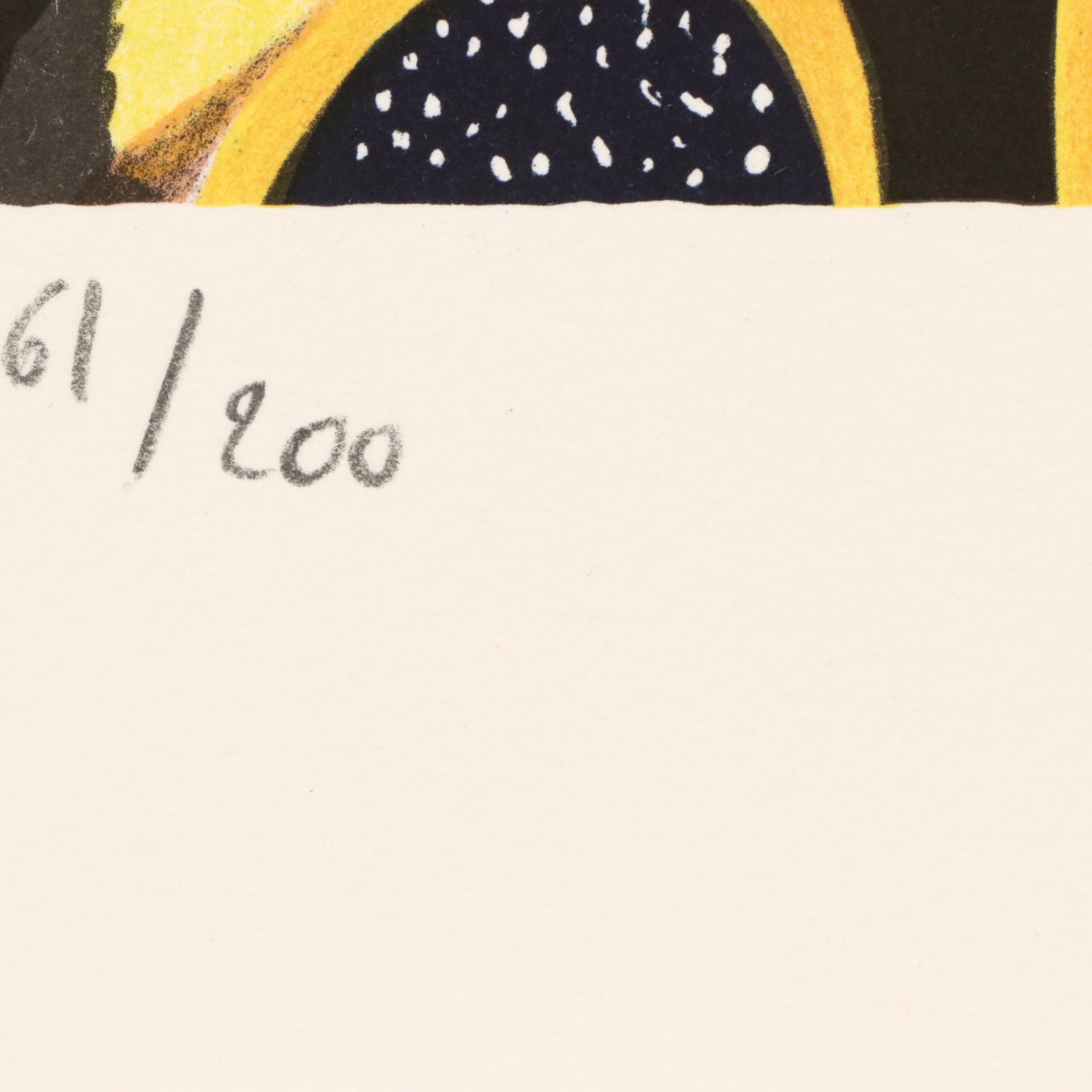 Guy Buffet Lithograph "Champagne III," Late 20th Century | EBTH