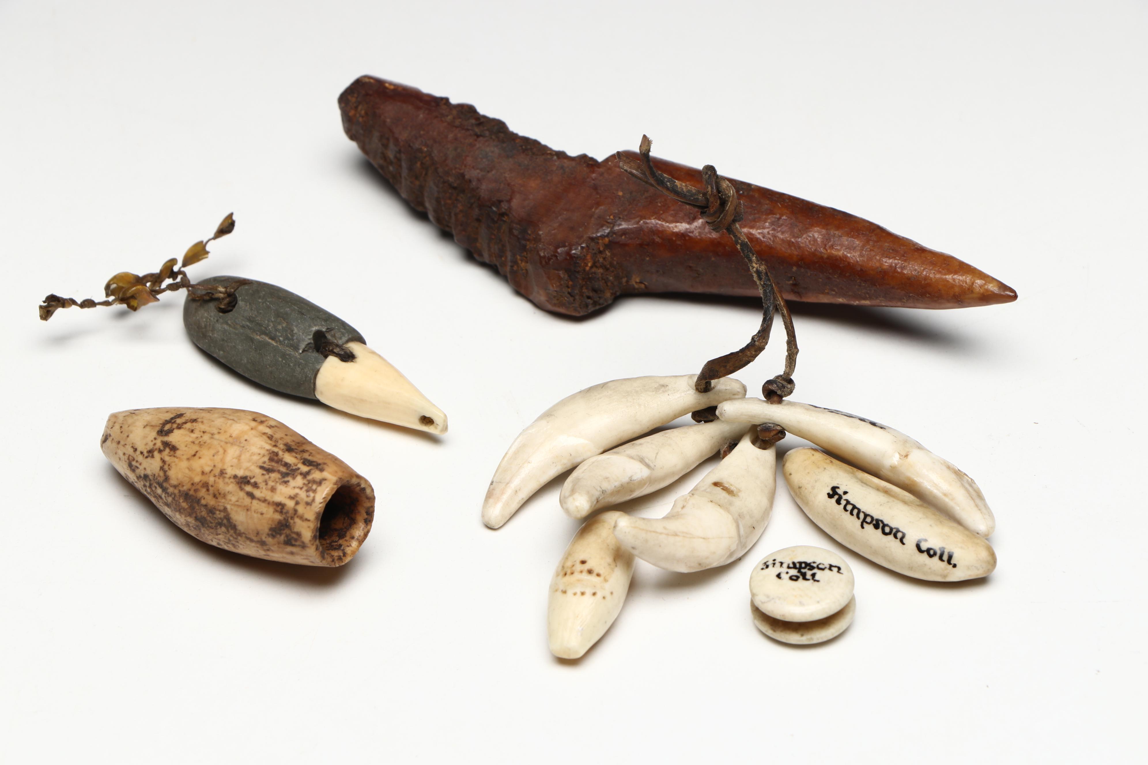 Inuit Netting Needles and Other Carved Bone and Wood Fishing Tools | EBTH